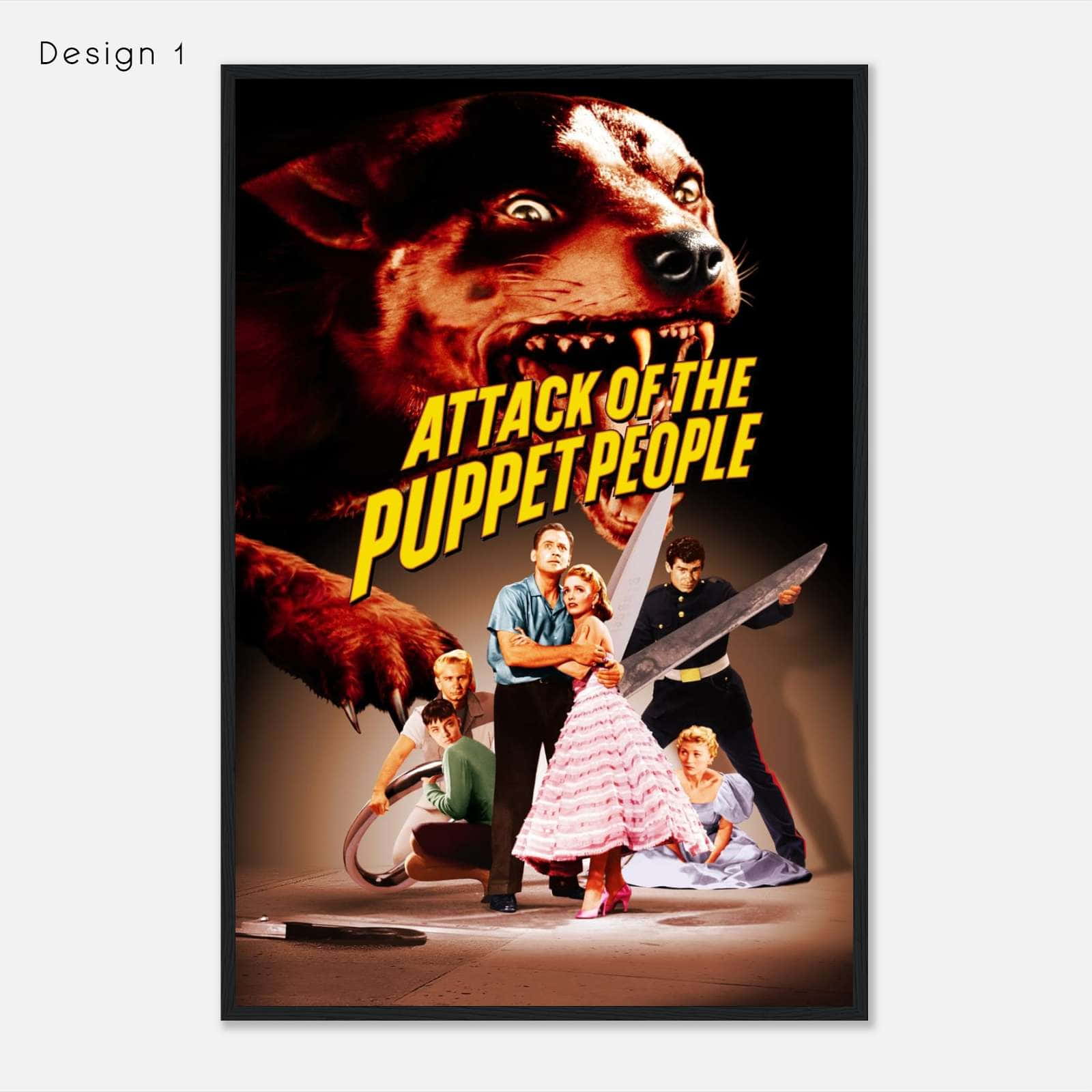 Attack of the Puppet People (1958) Movie Poster Print - Citiesbox