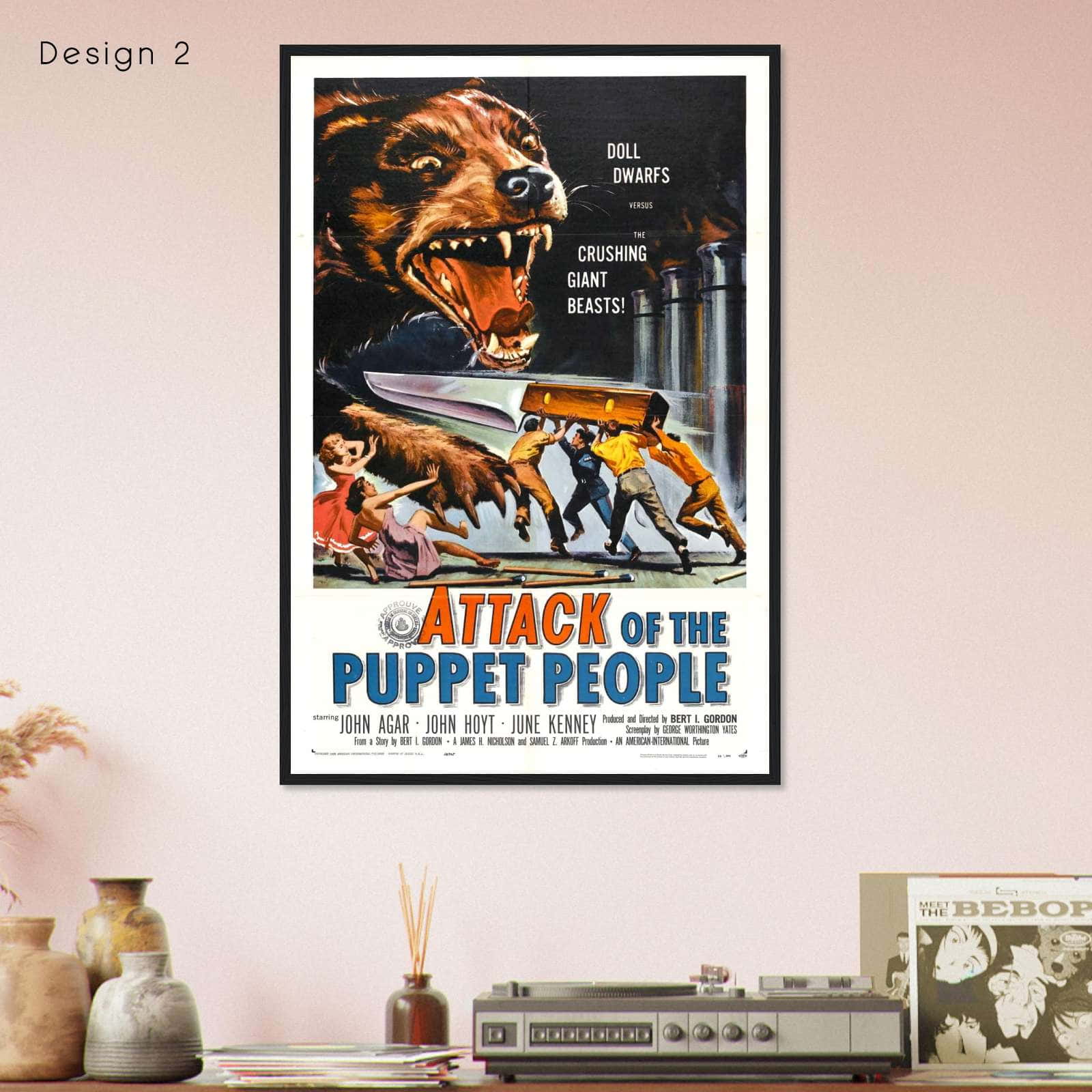 Attack of the Puppet People (1958) Movie Poster Print - Citiesbox