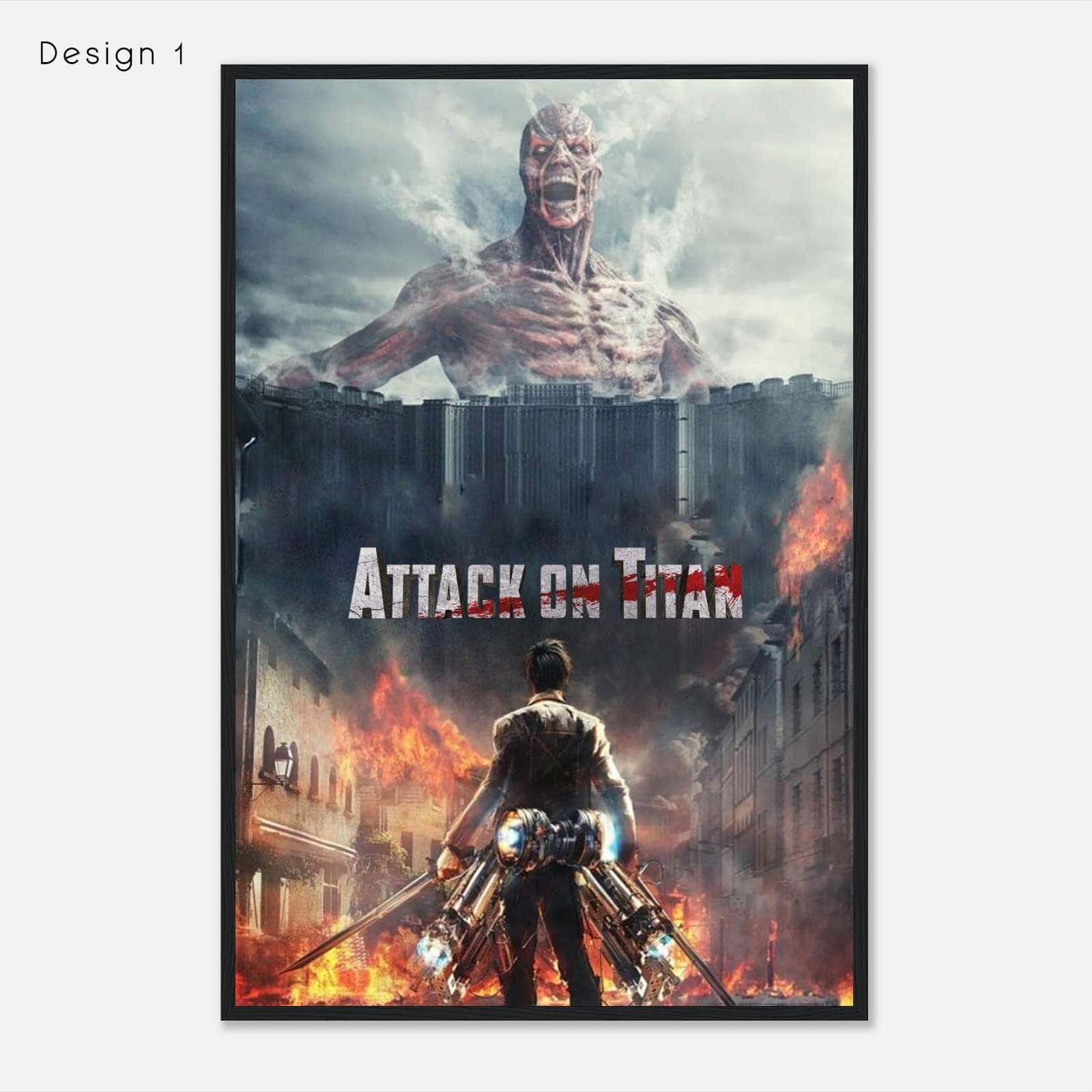 Attack on Titan (2015) Movie Poster Print - Citiesbox
