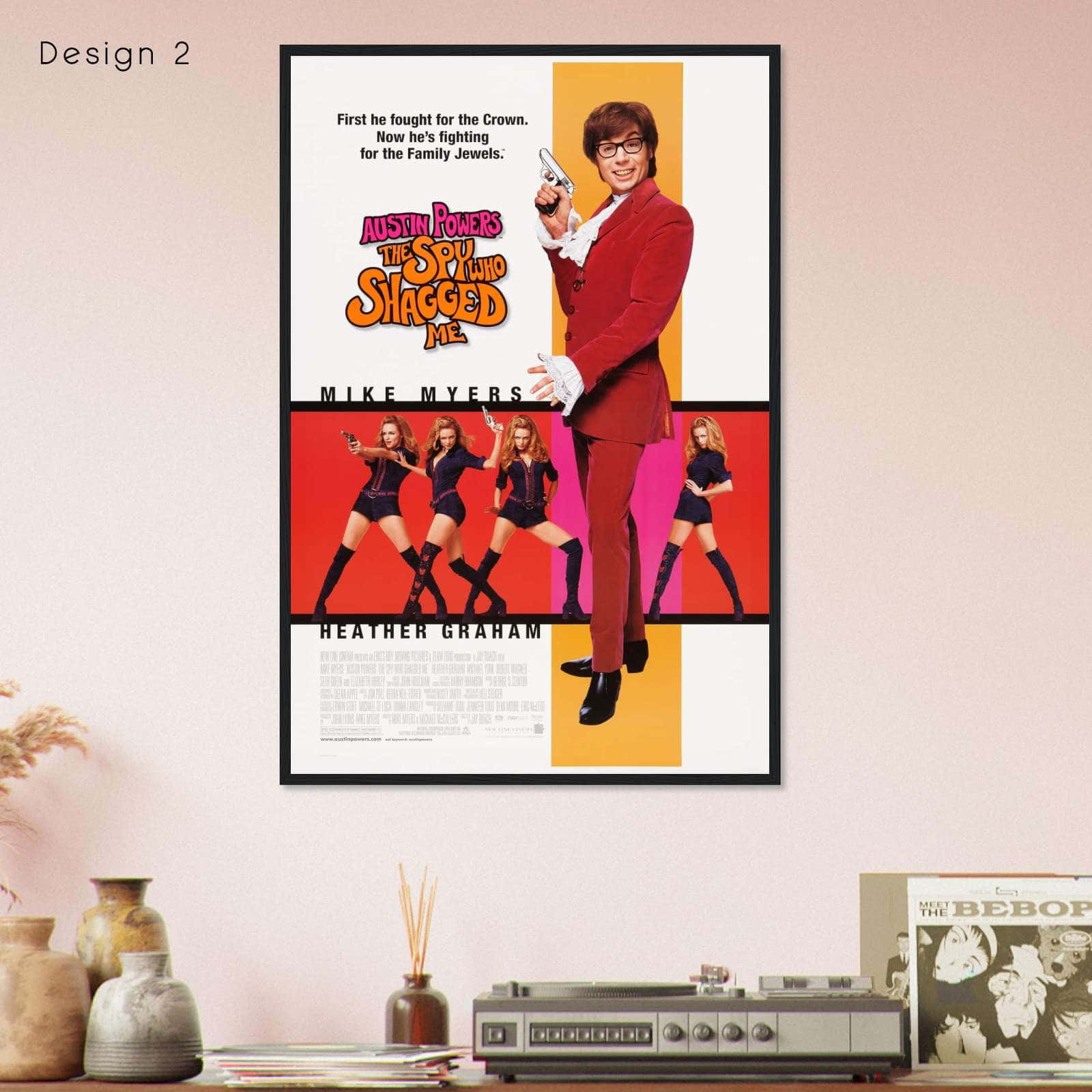 Austin Powers: The Spy Who Shagged Me (1999) Movie Poster Print - Citiesbox