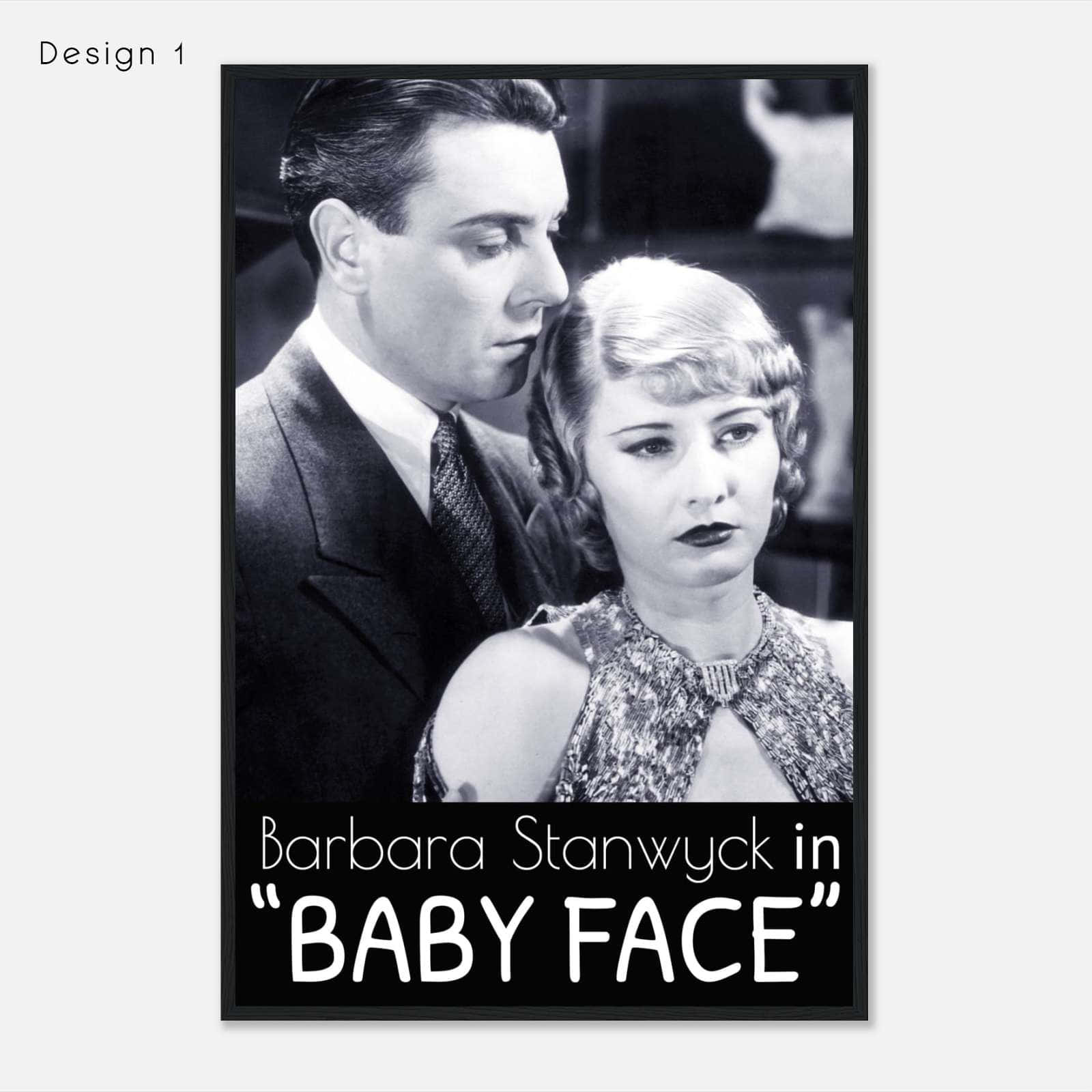 Baby Face (1933) Movie Poster Print - Citiesbox