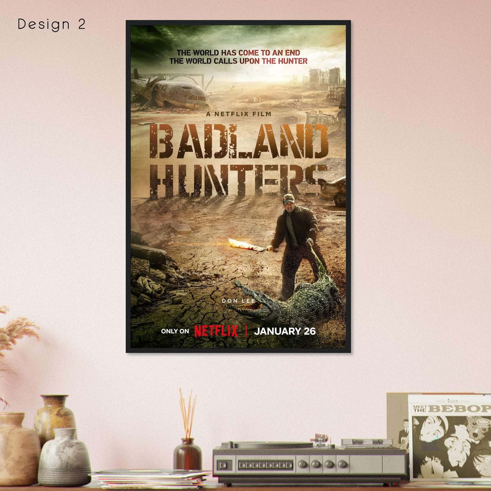Badland Hunters (2024) Movie Poster Print - Citiesbox