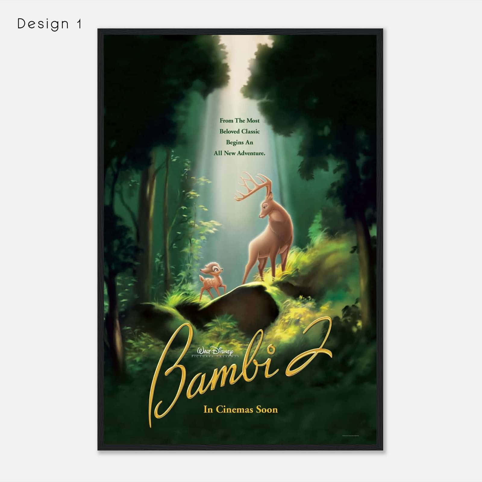 Bambi II (2006) Movie Poster Print - Citiesbox