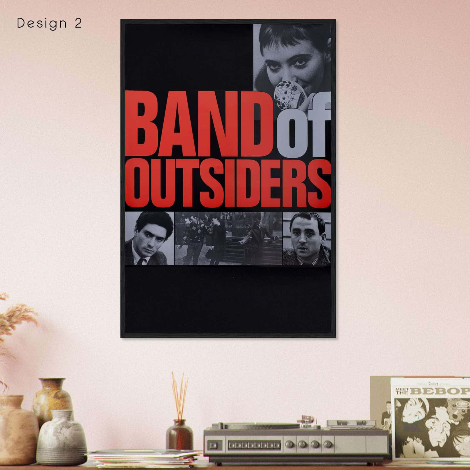Band of Outsiders (1964) Movie Poster Print - Citiesbox