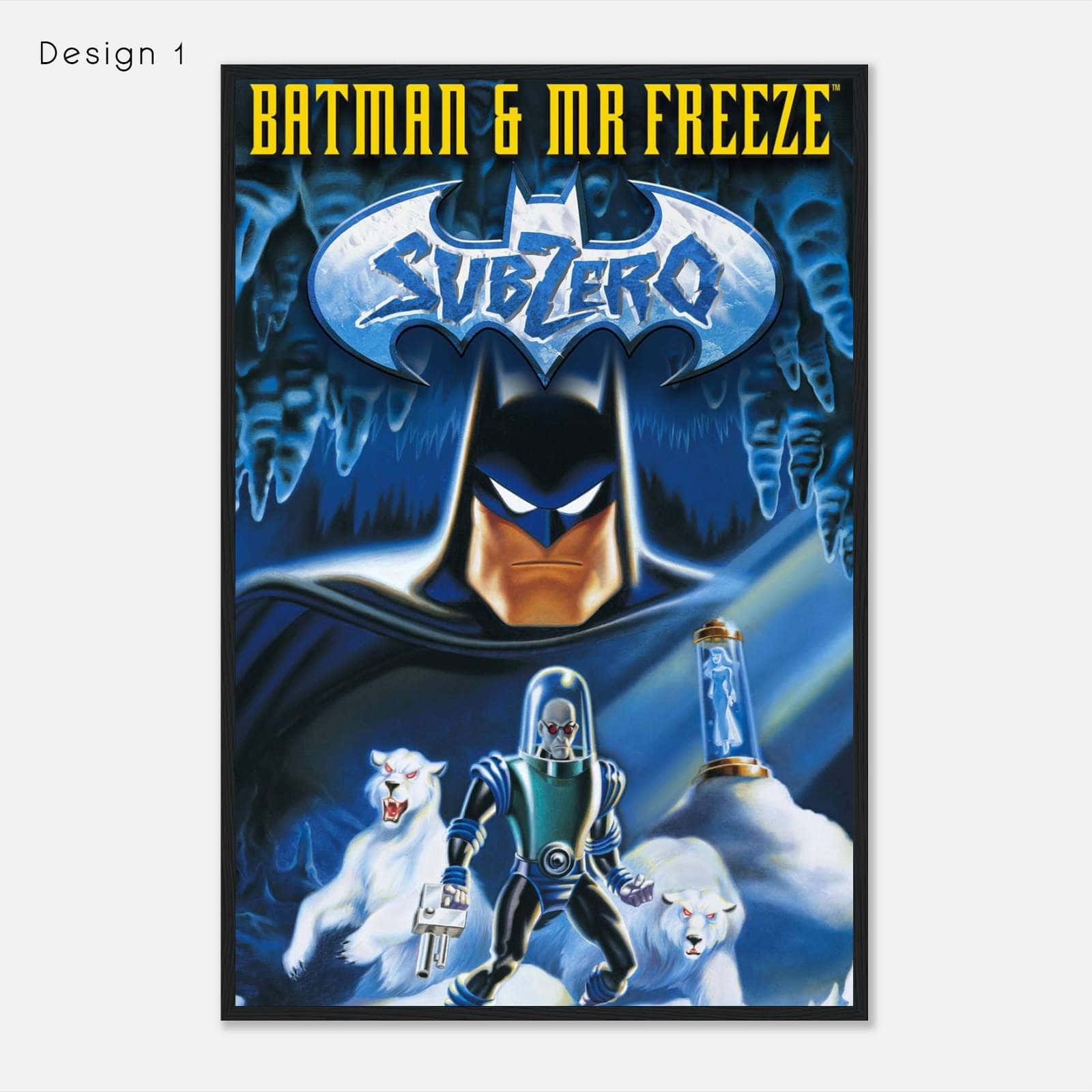 Batman & Mr. Freeze: SubZero (1998) Movie Poster Print - Citiesbox