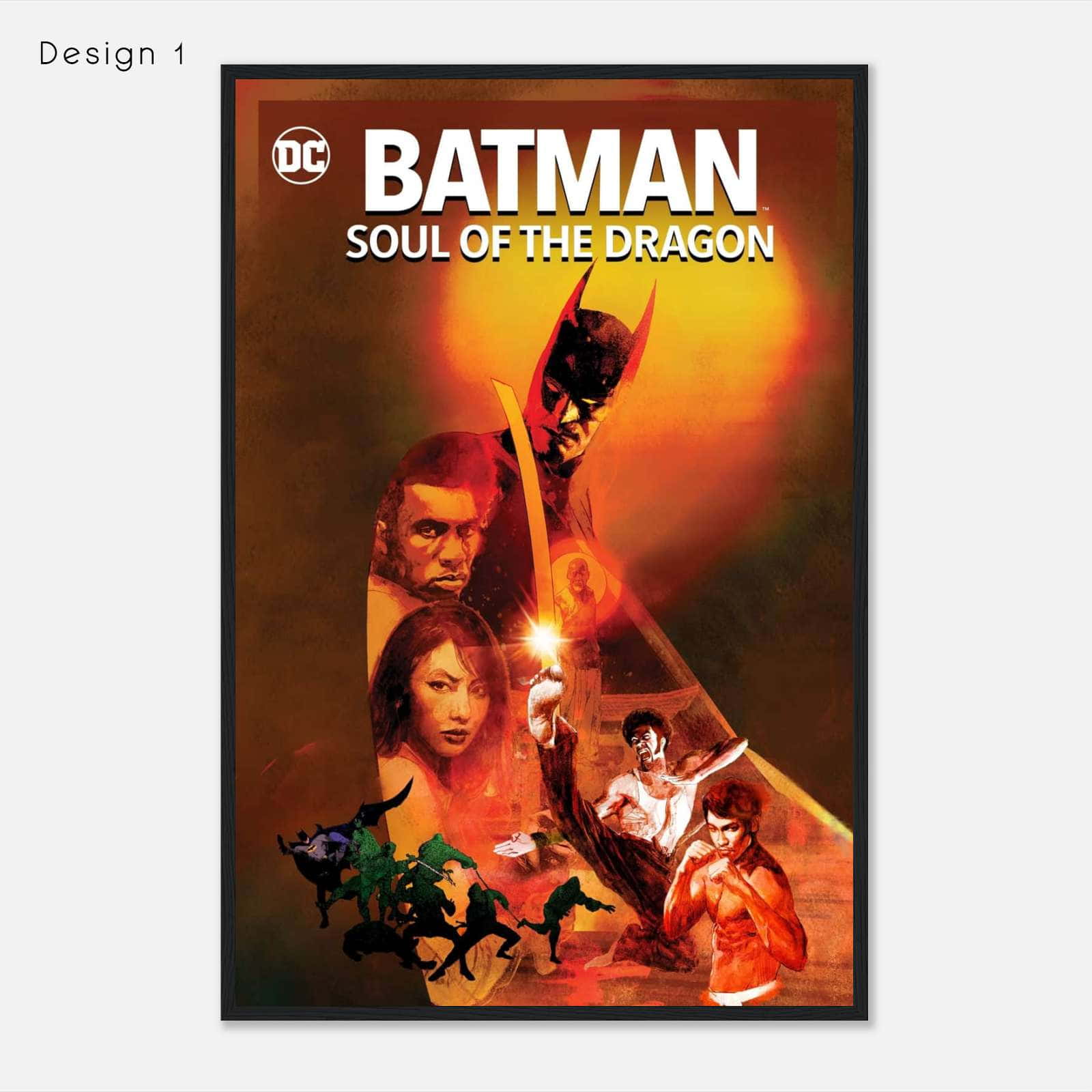 Batman: Soul of the Dragon (2021) Movie Poster Print - Citiesbox