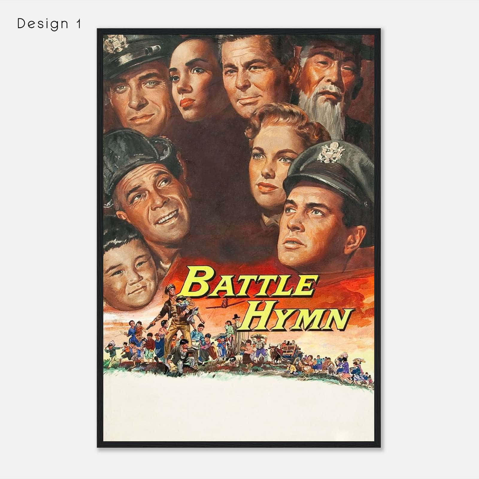 Battle Hymn (1957) Movie Poster Print - Citiesbox