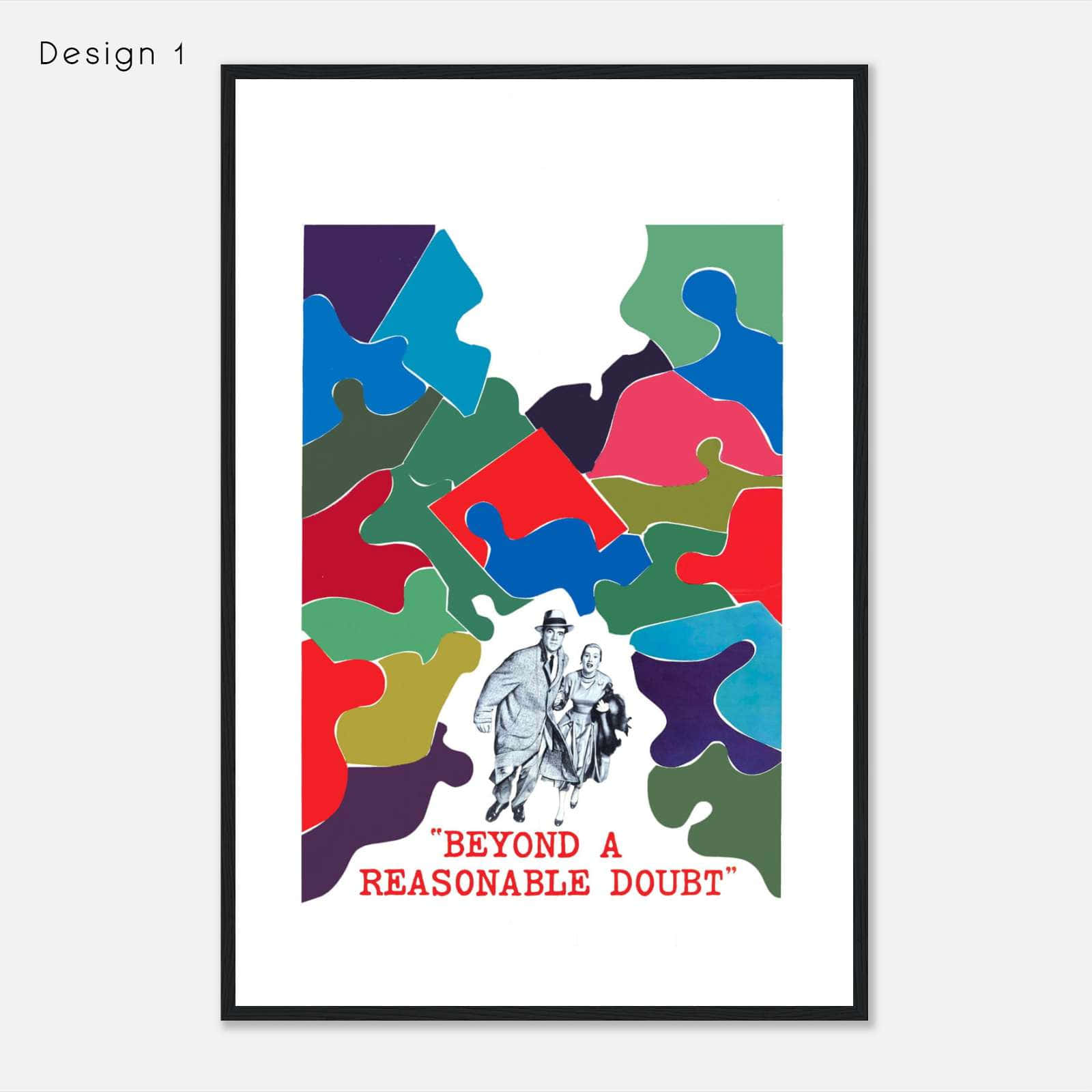 Beyond a Reasonable Doubt (1956) Movie Poster Print - Citiesbox