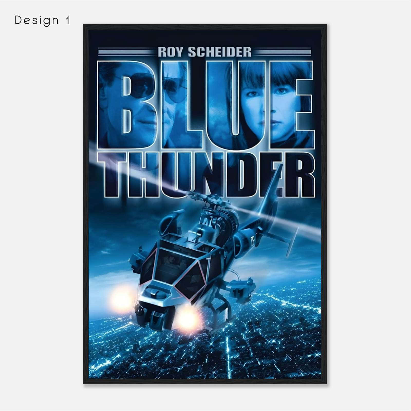 Blue Thunder (1983) Movie Poster Print - Citiesbox