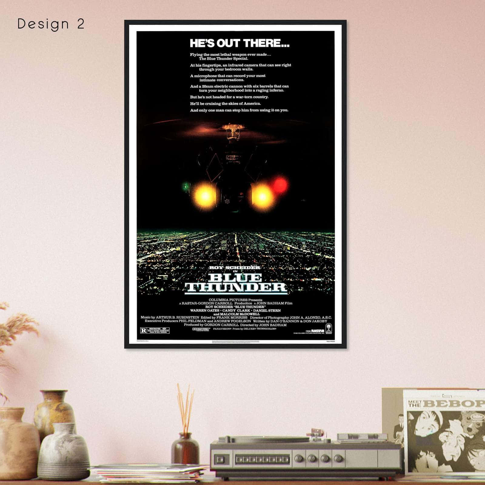 Blue Thunder (1983) Movie Poster Print - Citiesbox