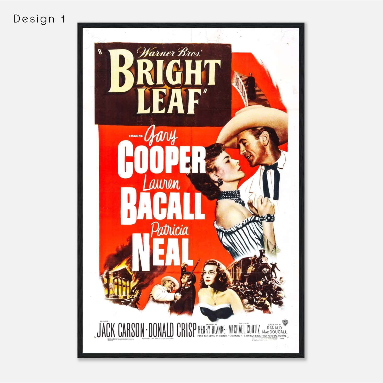 Bright Leaf (1950) Movie Poster Print - Citiesbox