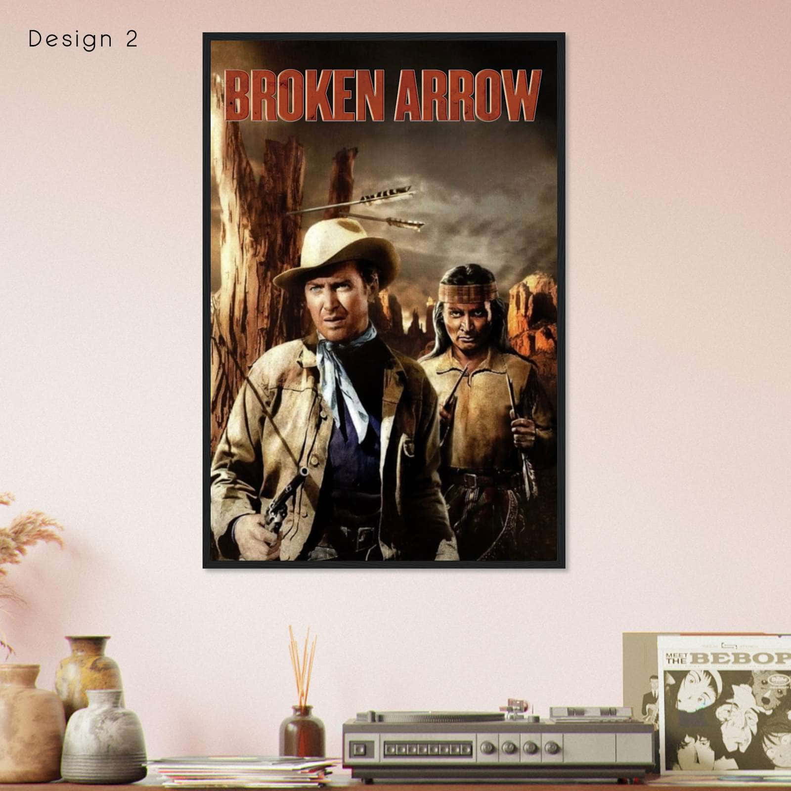 Broken Arrow (1950) Movie Poster Print - Citiesbox