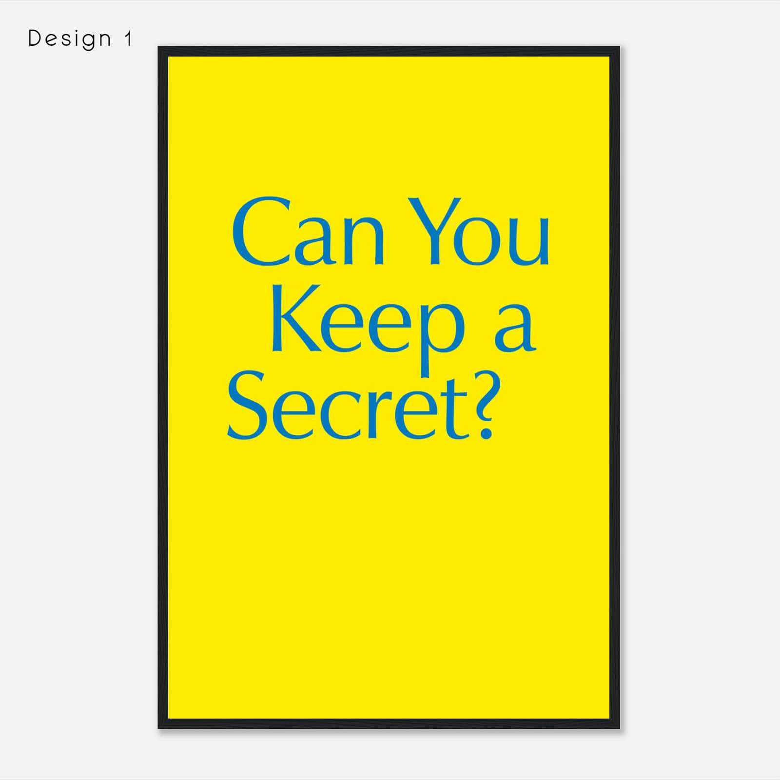 Can You Keep a Secret? (2019) Movie Poster Print - Citiesbox