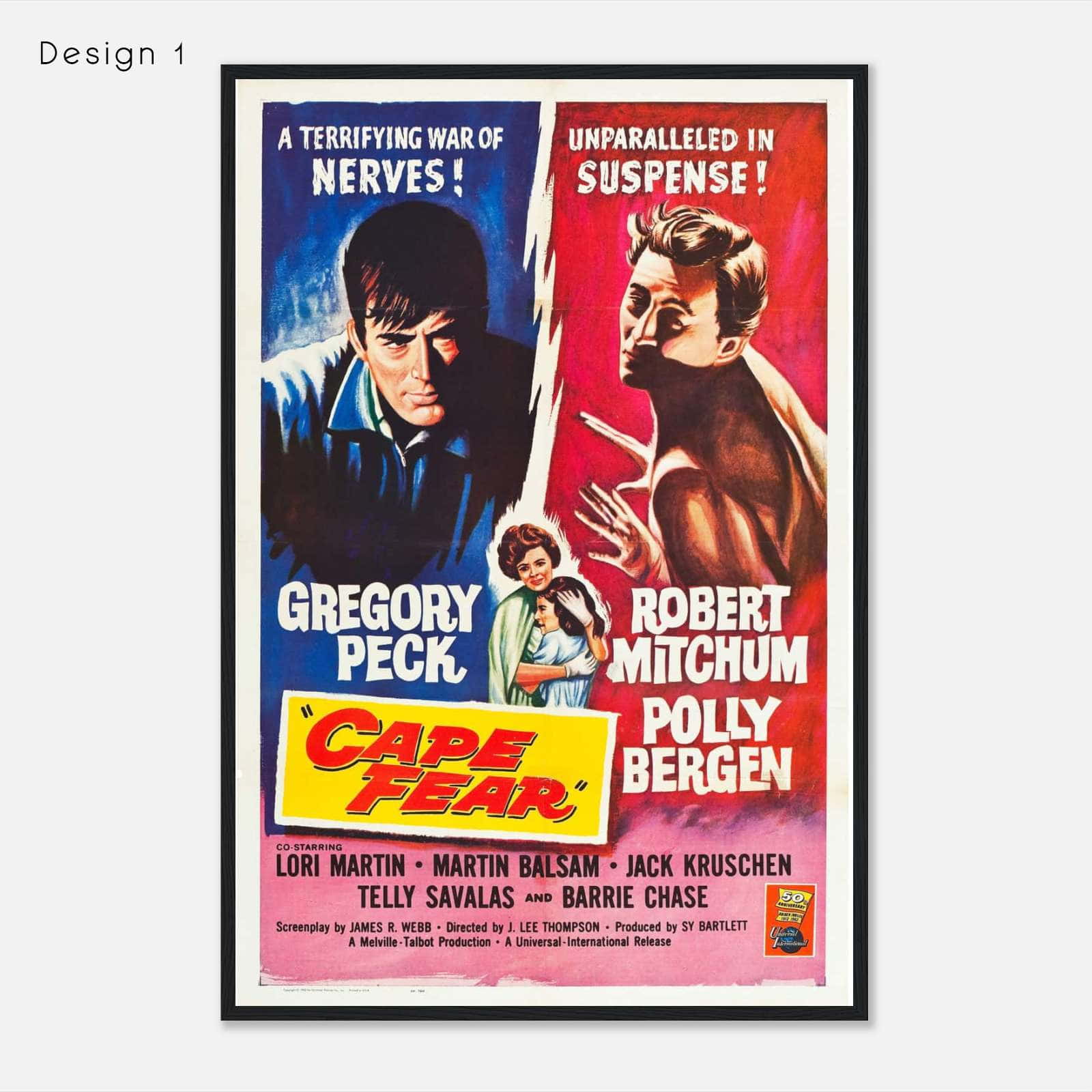 Cape Fear (1962) Movie Poster Print - Citiesbox