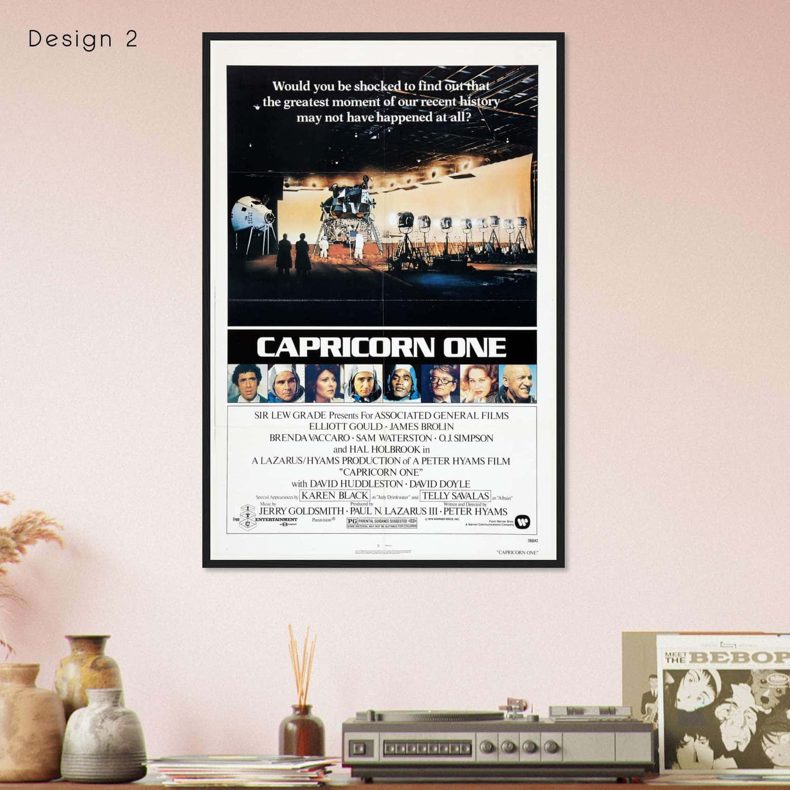 Capricorn One (1977) Movie Poster Print - Citiesbox