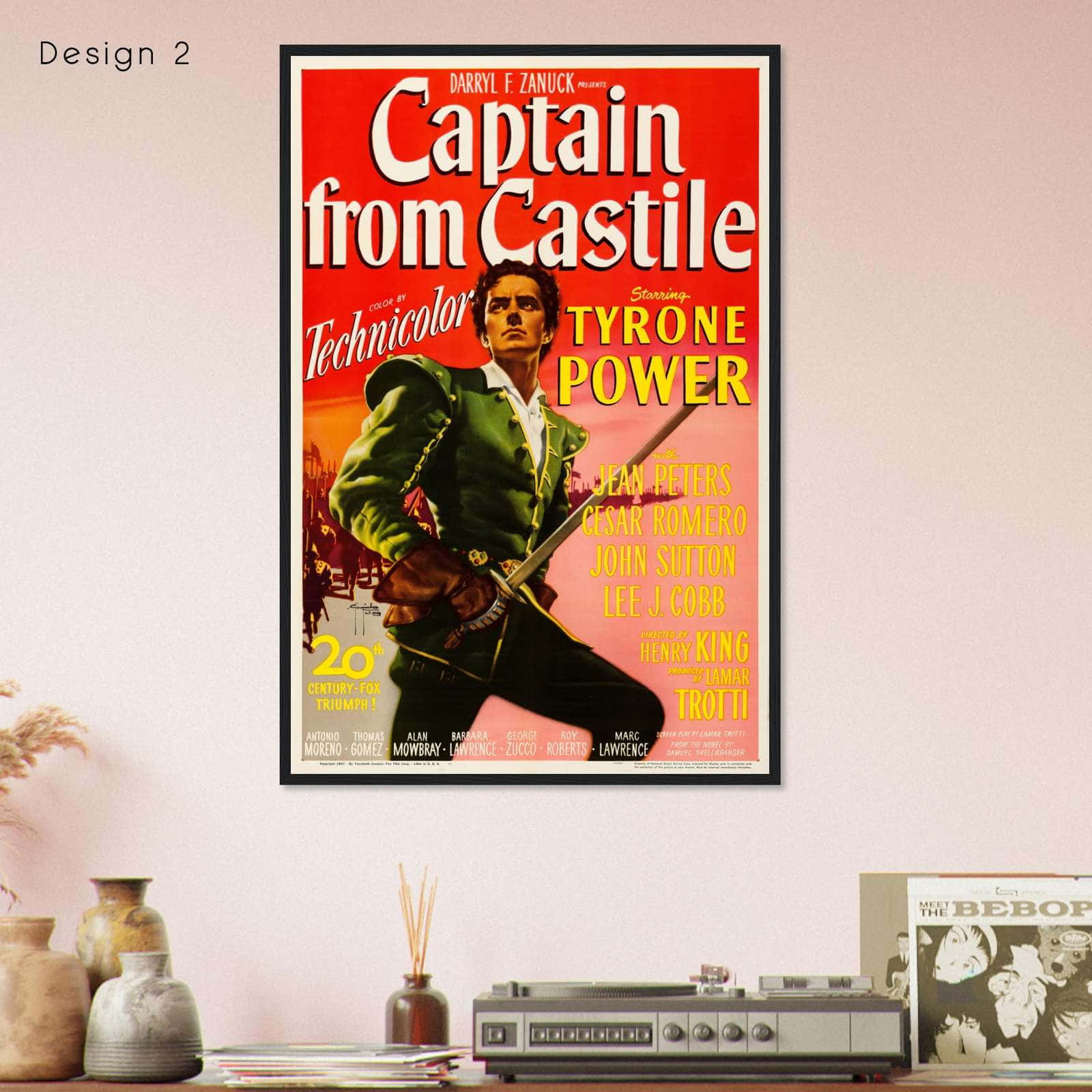Captain from Castile (1947) Movie Poster Print - Citiesbox