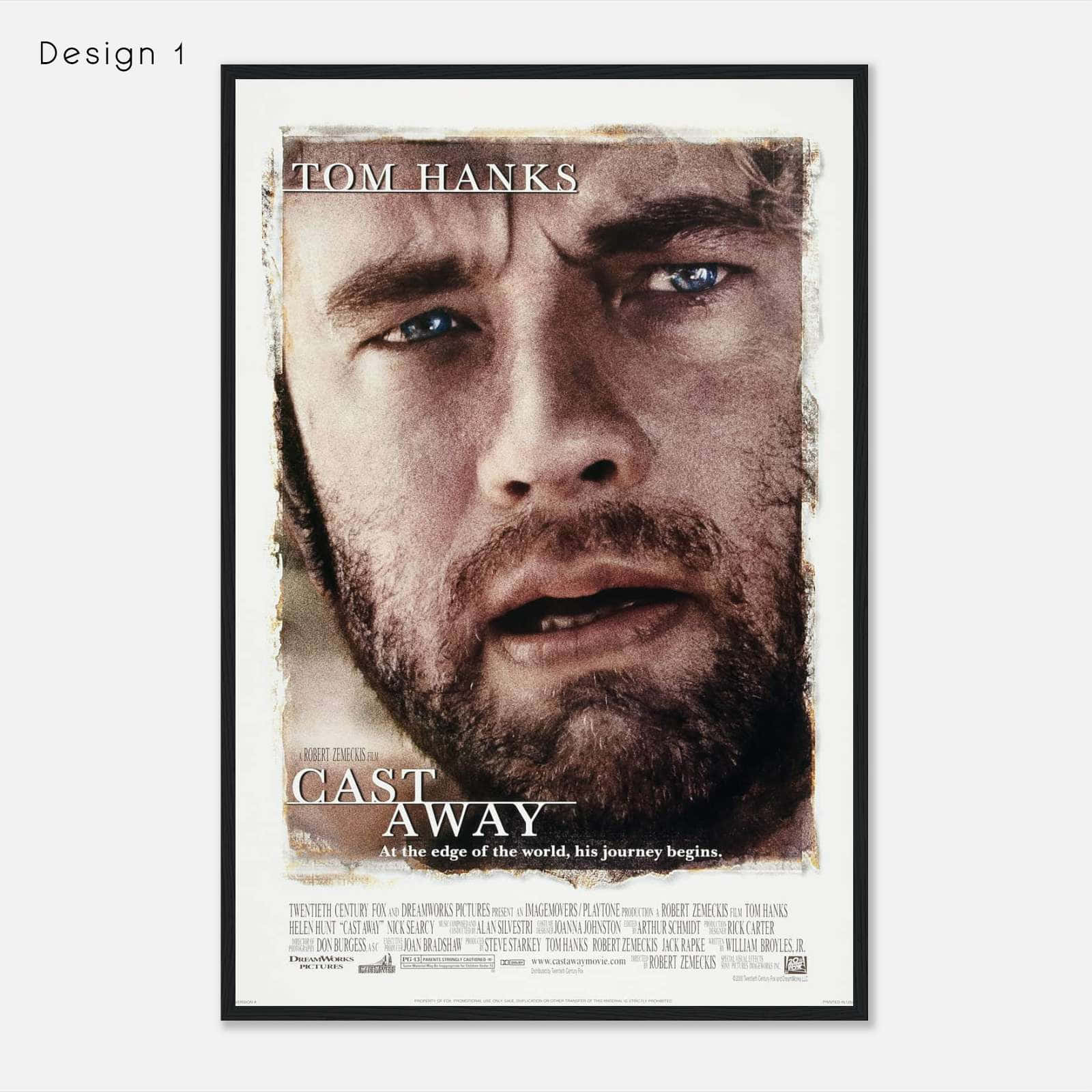 Cast Away (2000) Movie Poster Print - Citiesbox