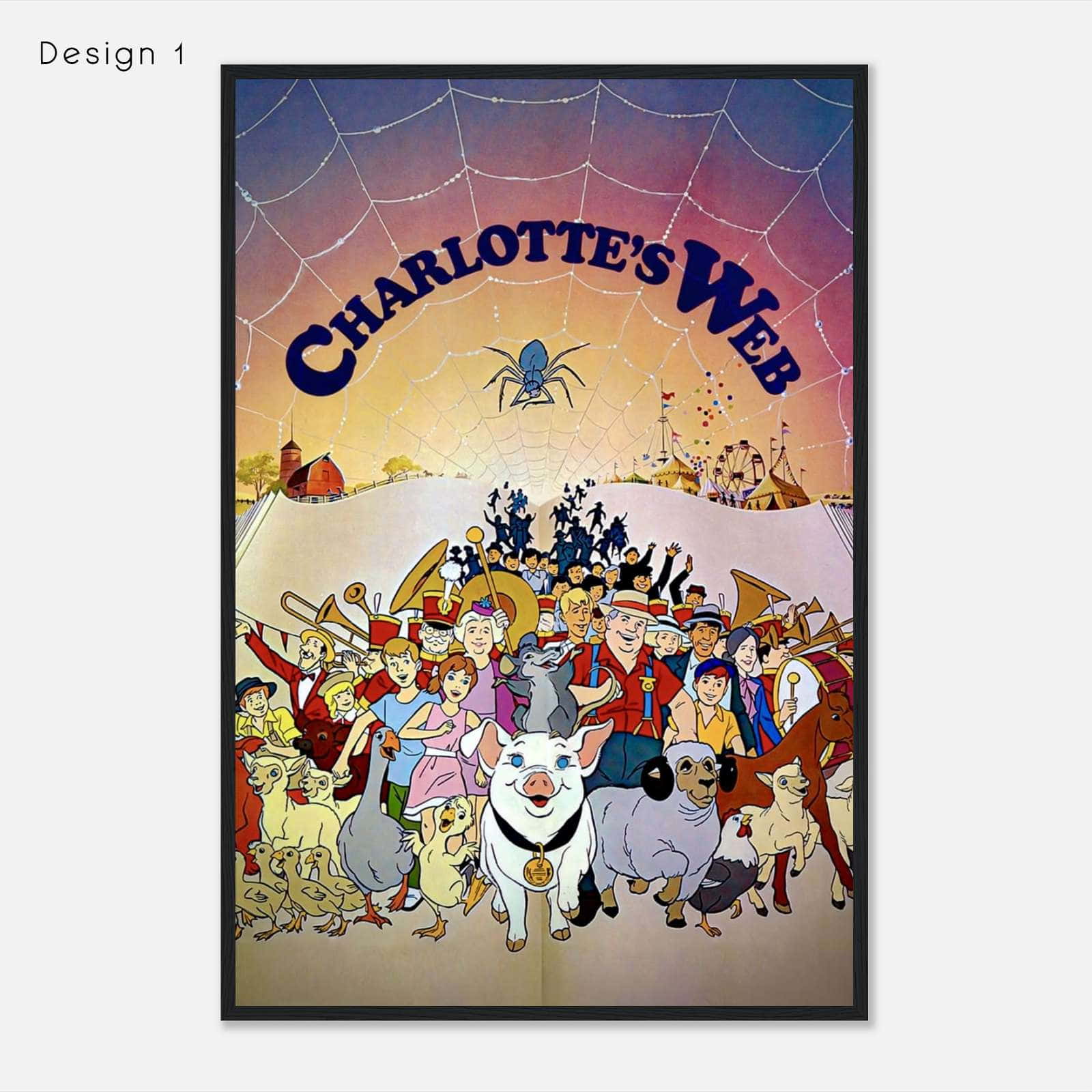 Charlotte's Web (1973) Movie Poster Print - Citiesbox