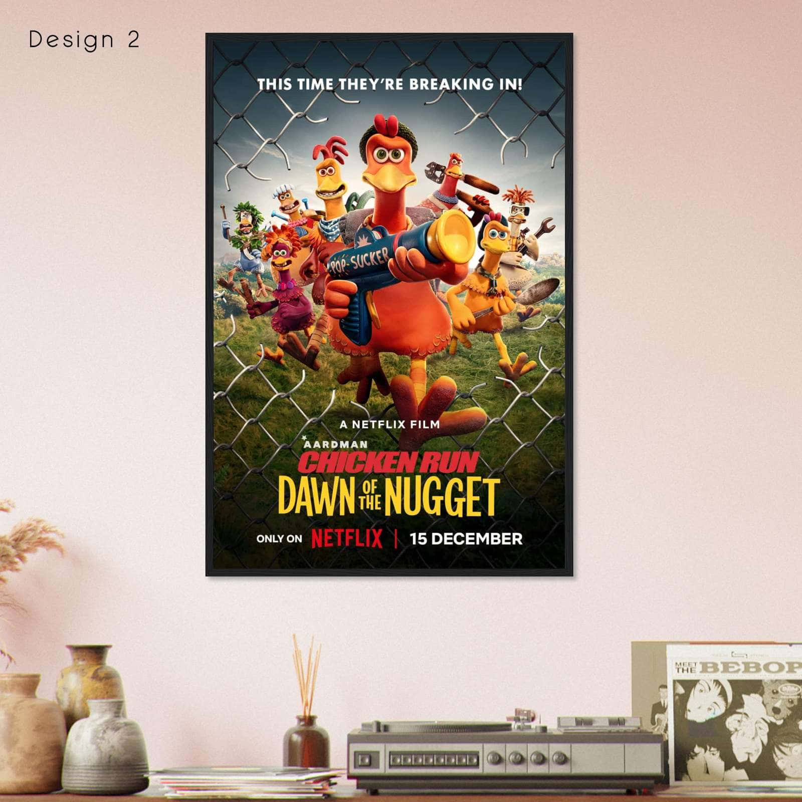 Chicken Run: Dawn of the Nugget (2023) Movie Poster Print - Citiesbox