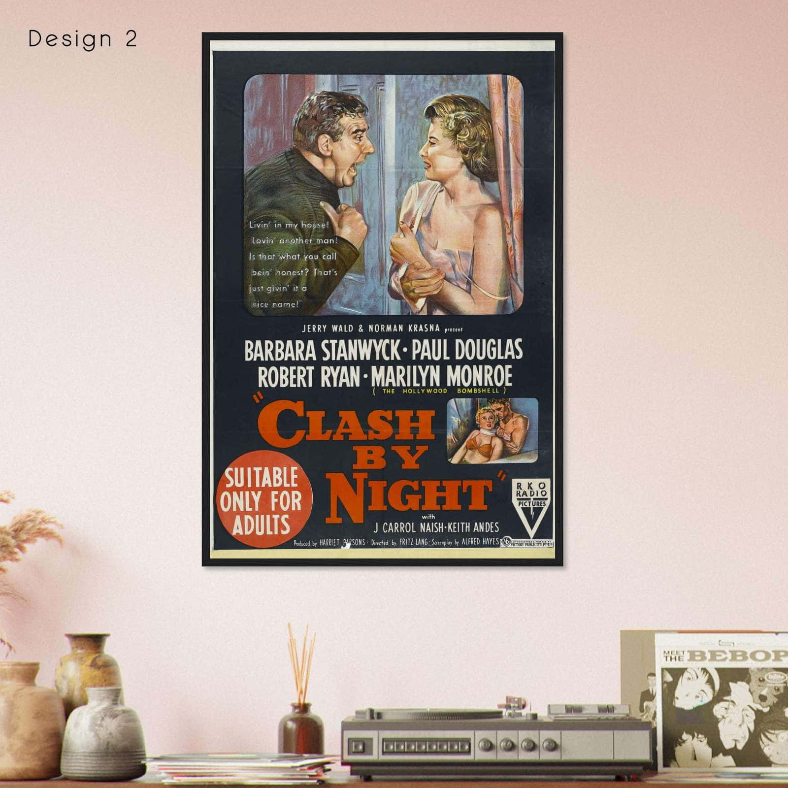 Clash by Night (1952) Movie Poster Print - Citiesbox