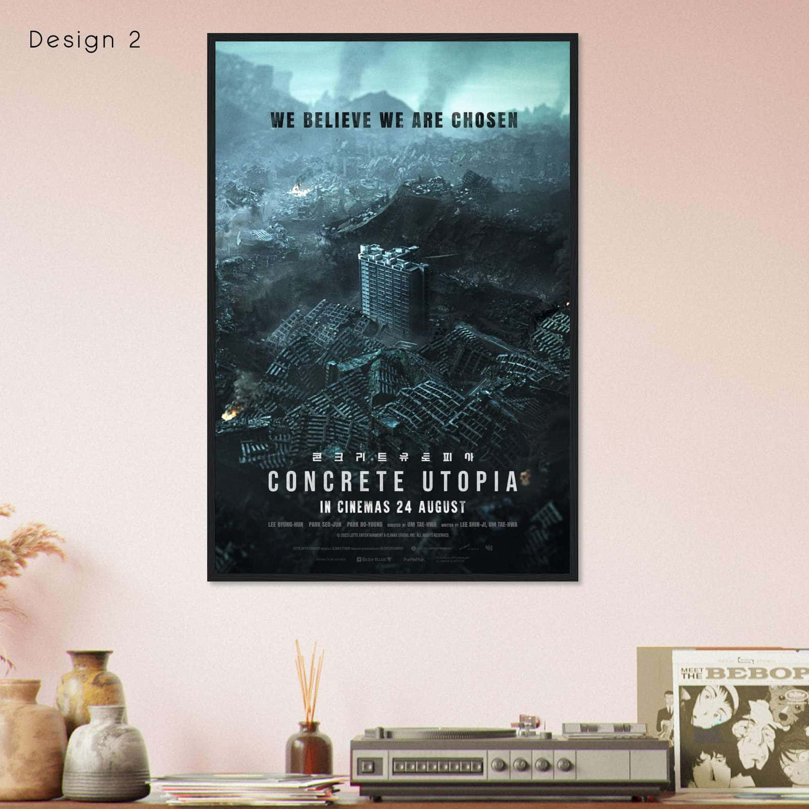 Concrete Utopia (2023) Movie Poster Print - Citiesbox