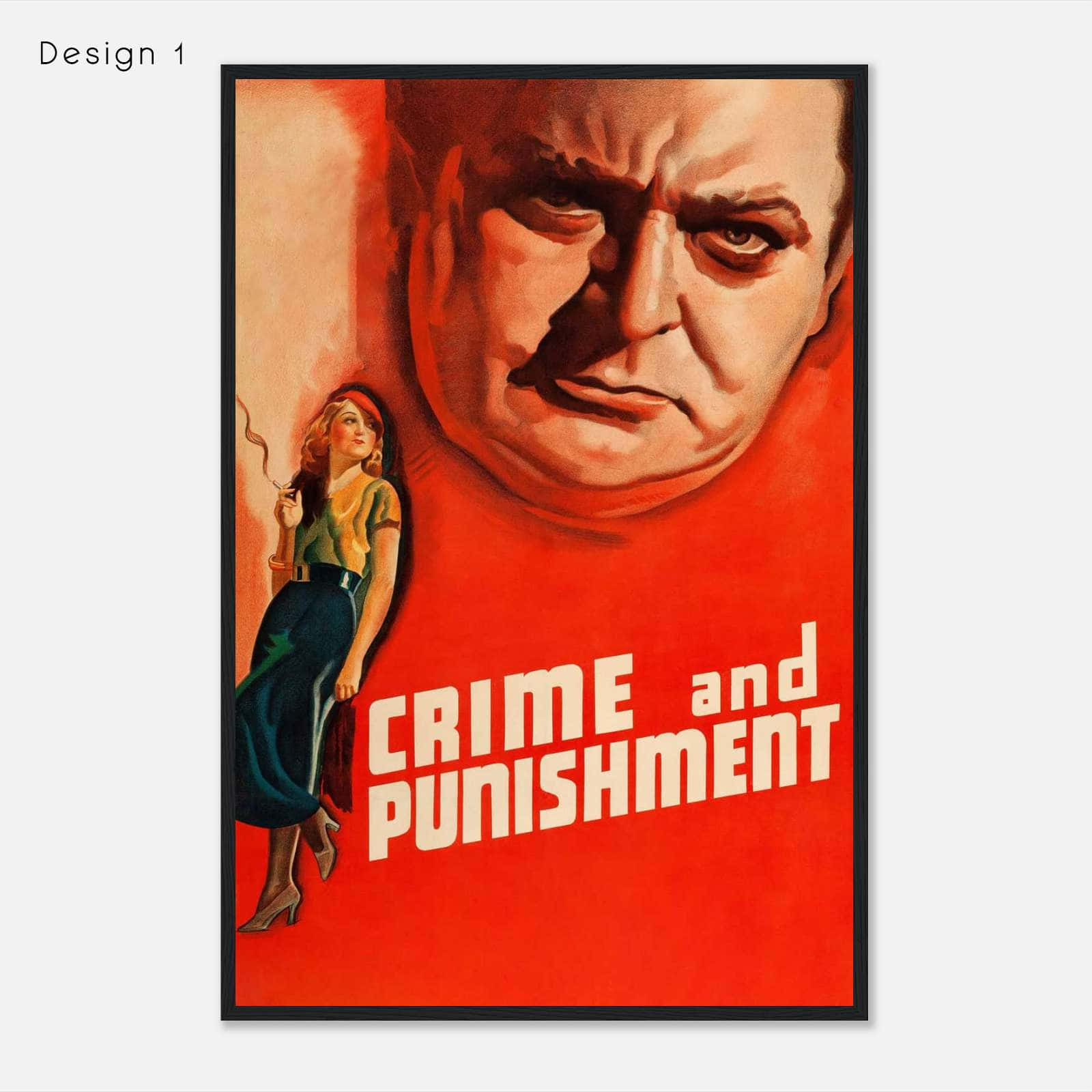 Crime and Punishment (1935) Movie Poster Print - Citiesbox