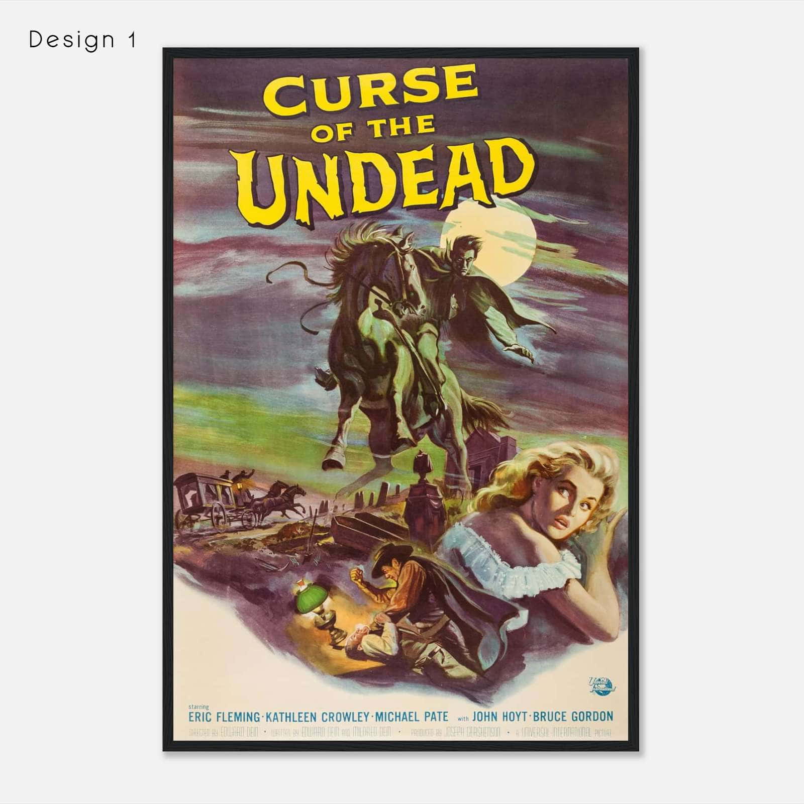 Curse of the Undead (1959) Movie Poster Print - Citiesbox