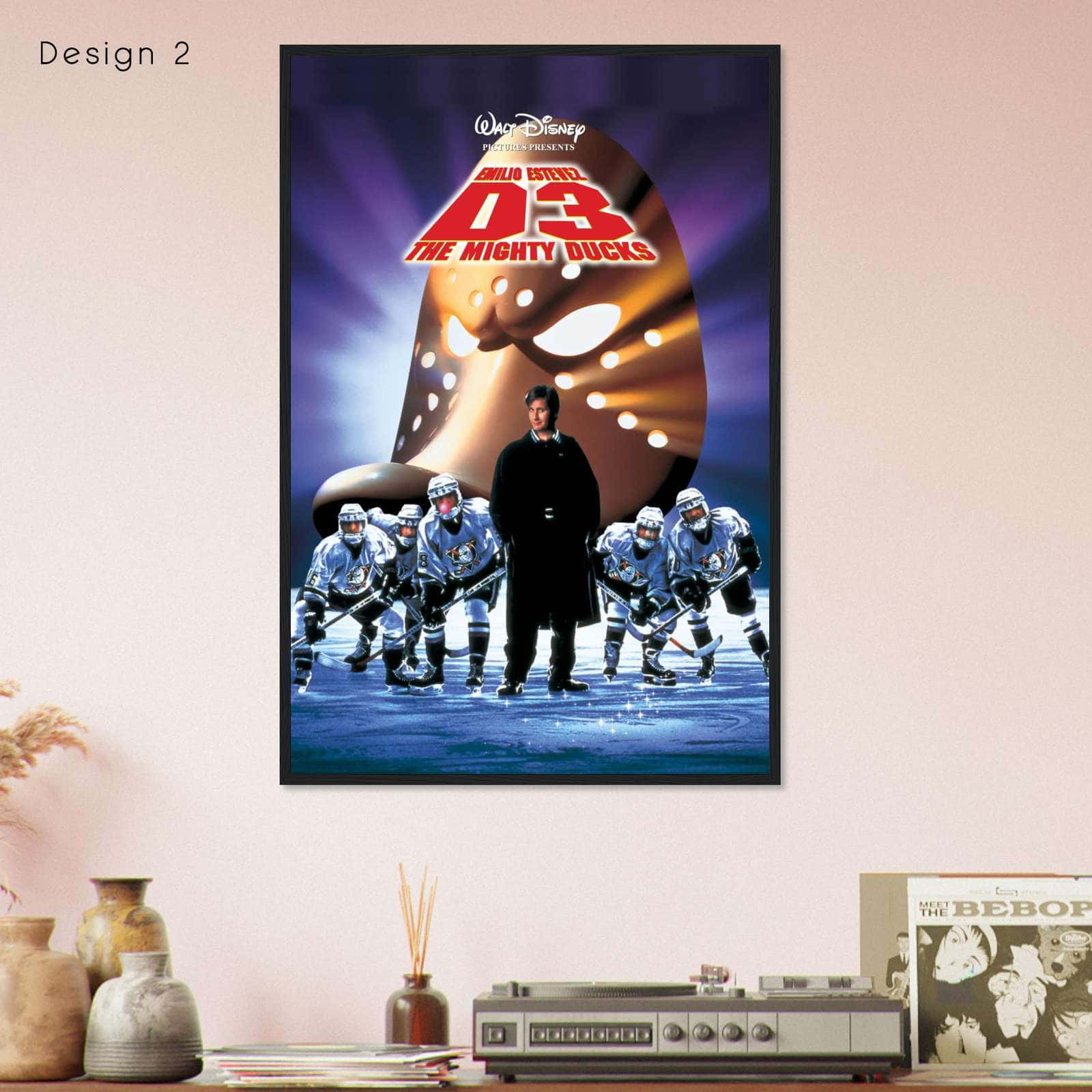 D3: The Mighty Ducks (1996) Movie Poster Print - Citiesbox