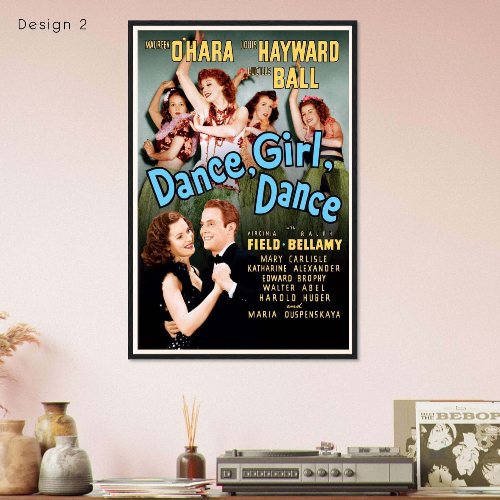 Dance, Girl, Dance (1940) Movie Poster Print - Citiesbox