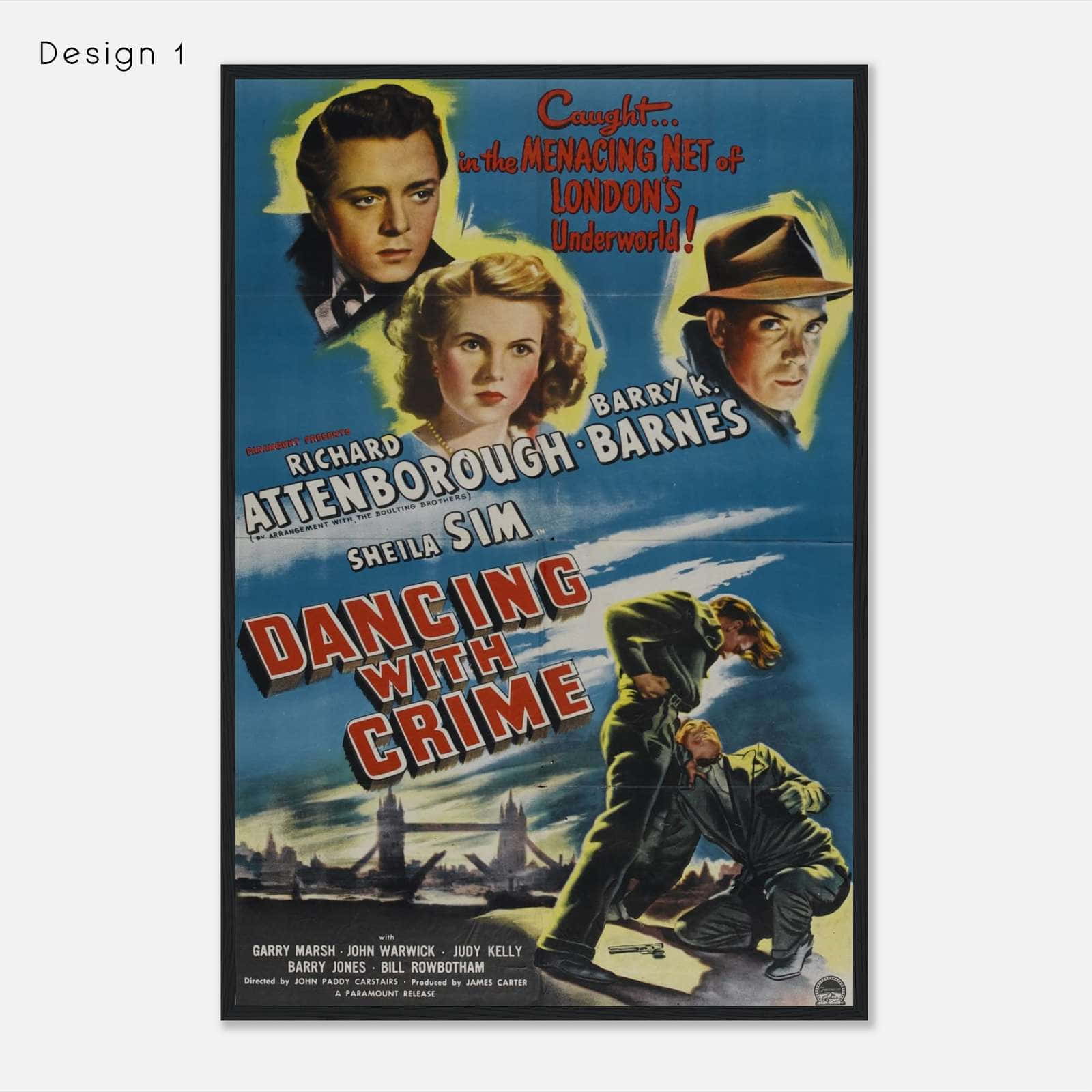 Dancing with Crime (1947) Movie Poster Print - Citiesbox