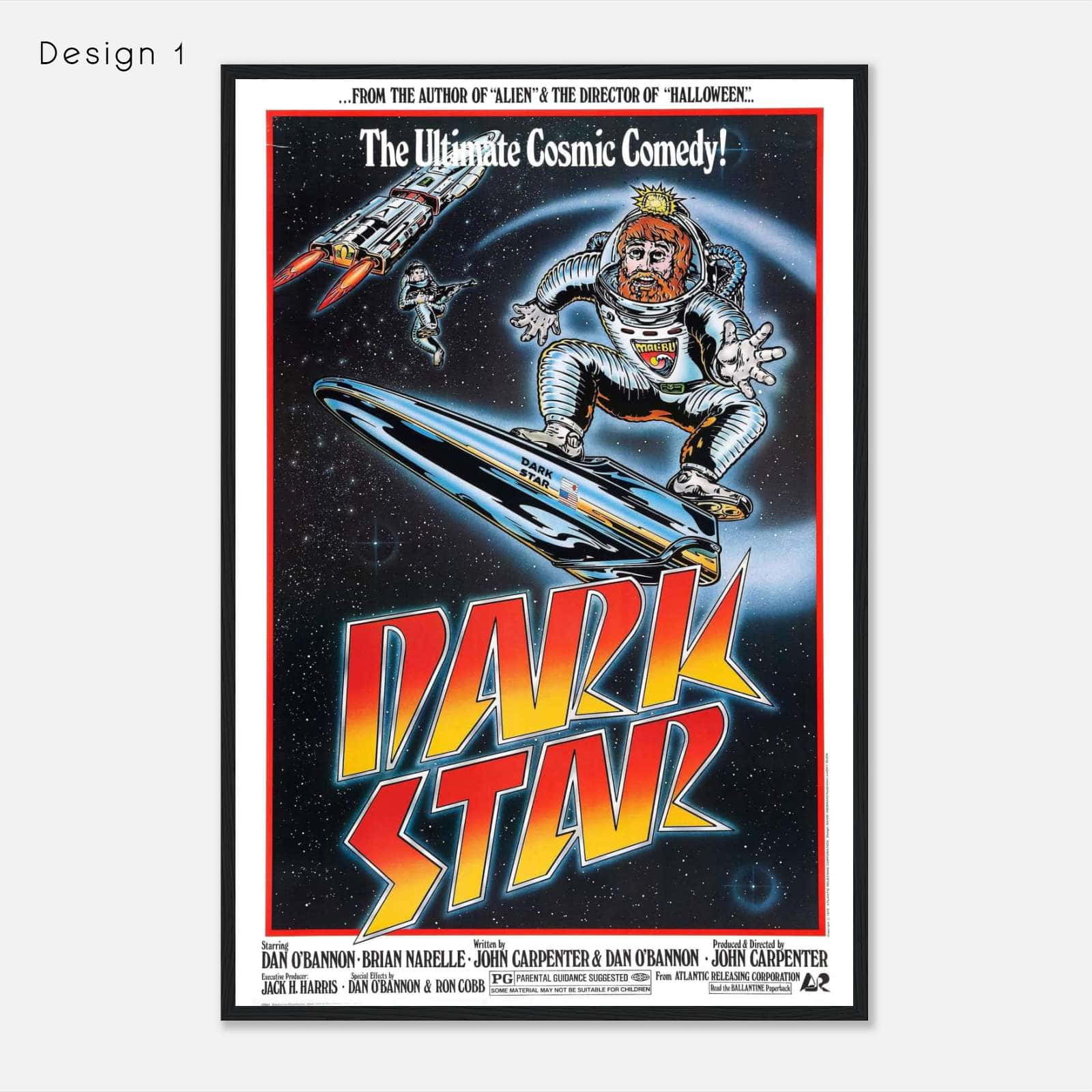 Dark Star (1974) Movie Poster Print - Citiesbox
