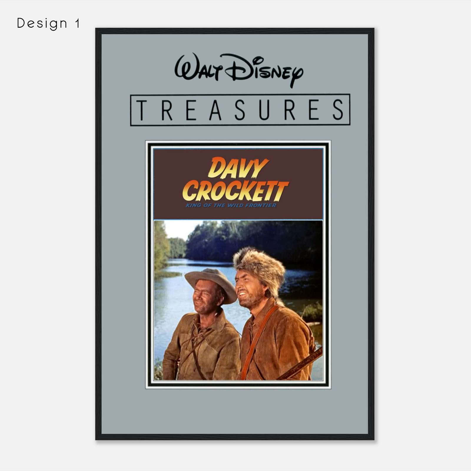 Davy Crockett, King of the Wild Frontier (1955) Movie Poster Print ...