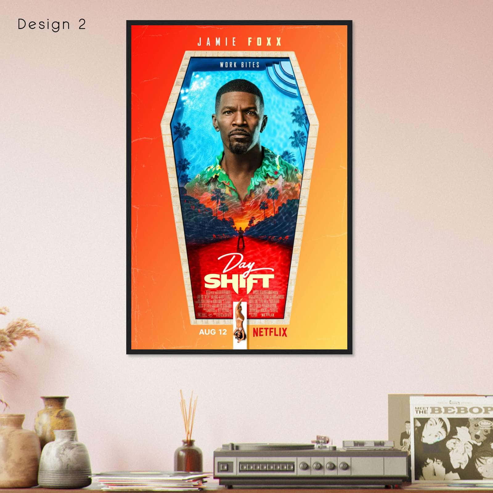 Day Shift (2022) Movie Poster Print - Citiesbox