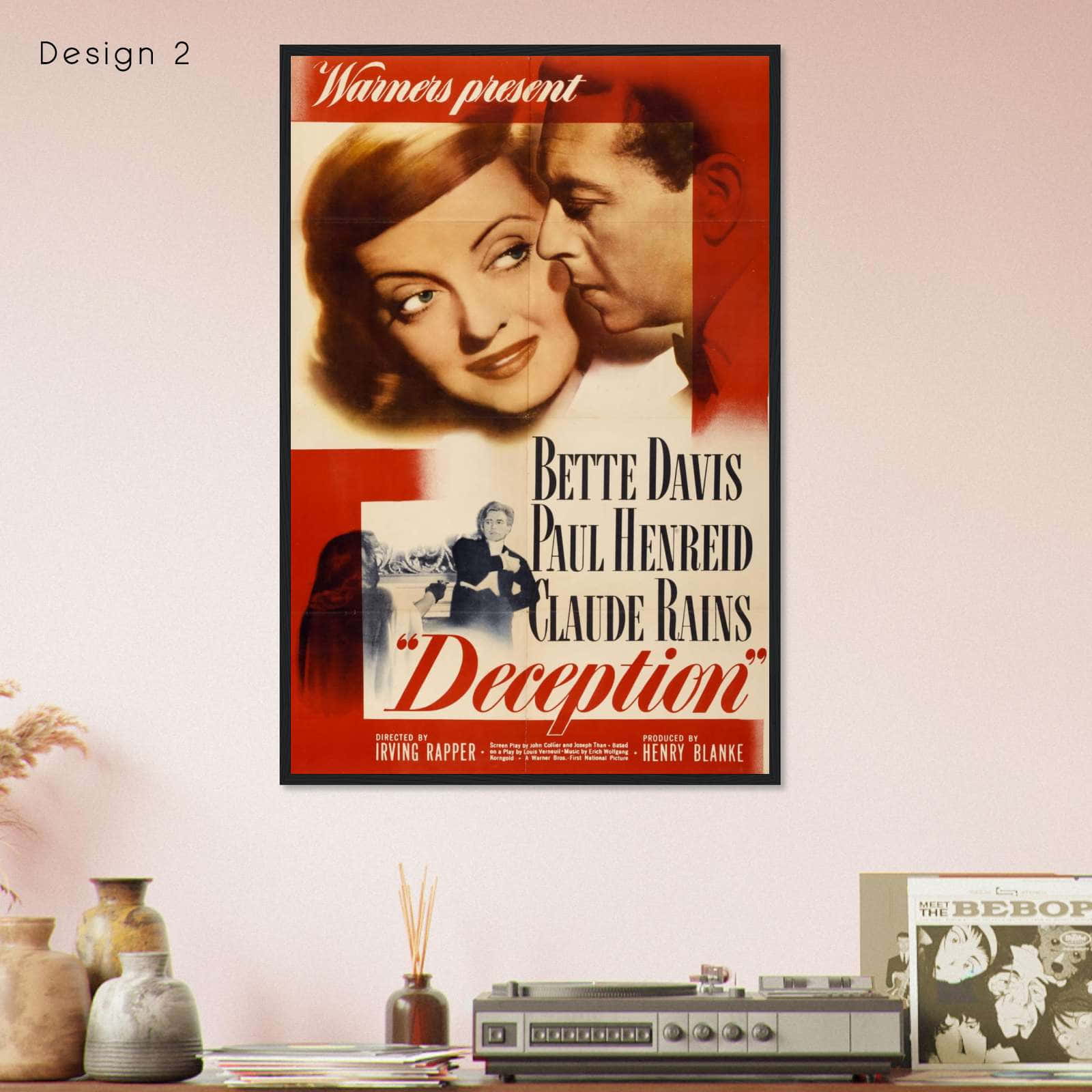 Deception (1946) Movie Poster Print - Citiesbox