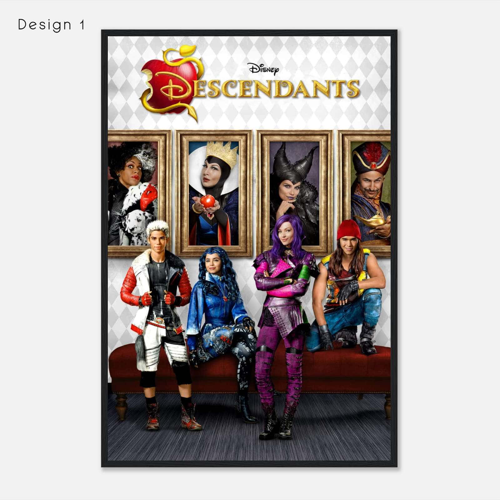 Descendants (2015) Movie Poster Print - Citiesbox