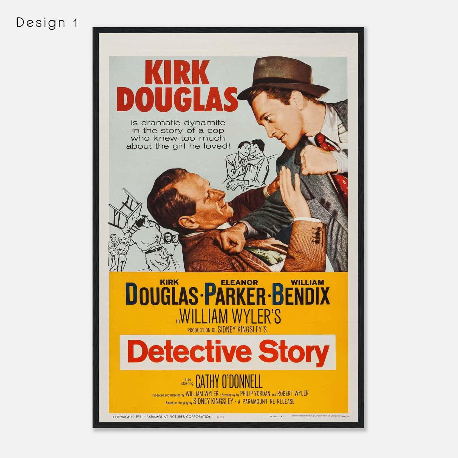 Detective Story (1951) Movie Poster Print - Citiesbox