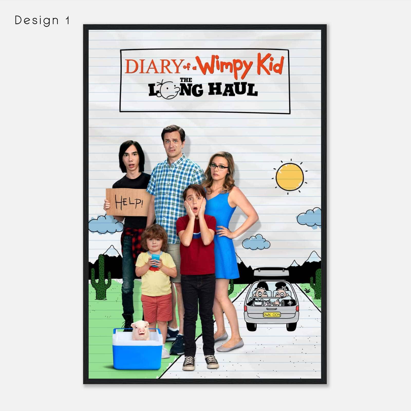Diary of a Wimpy Kid: The Long Haul (2017) Movie Poster Print - Citiesbox