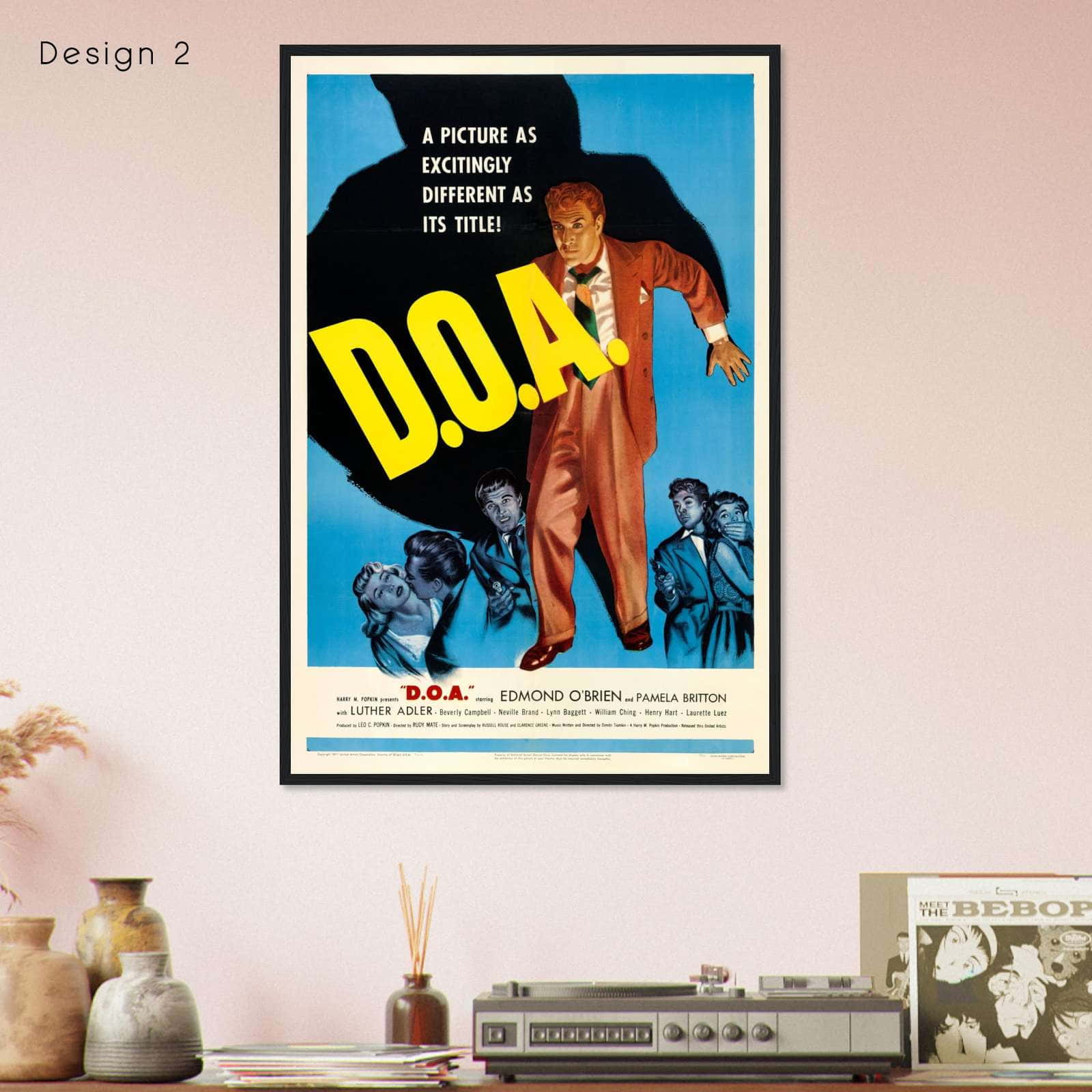 D.O.A. (1949) Movie Poster Print - Citiesbox