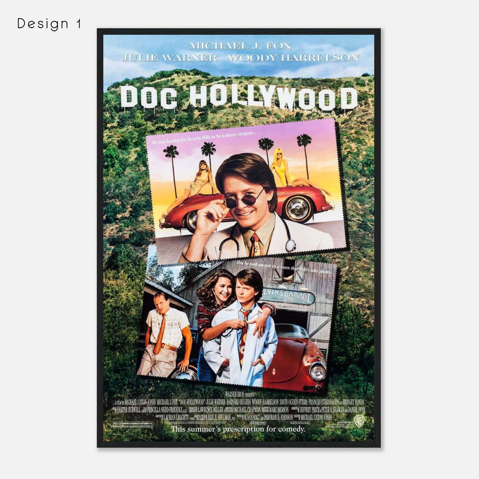 Doc Hollywood (1991) Movie Poster Print - Citiesbox