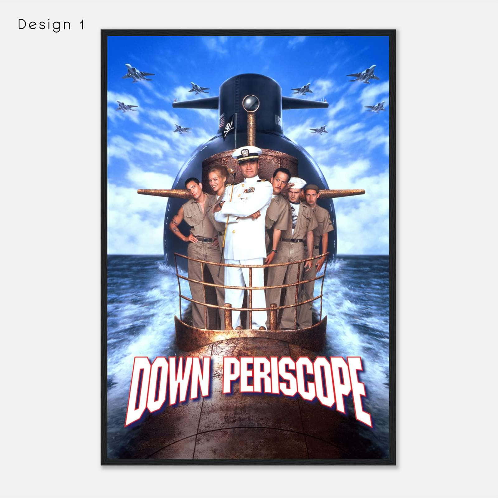 Down Periscope (1996) Movie Poster Print - Citiesbox