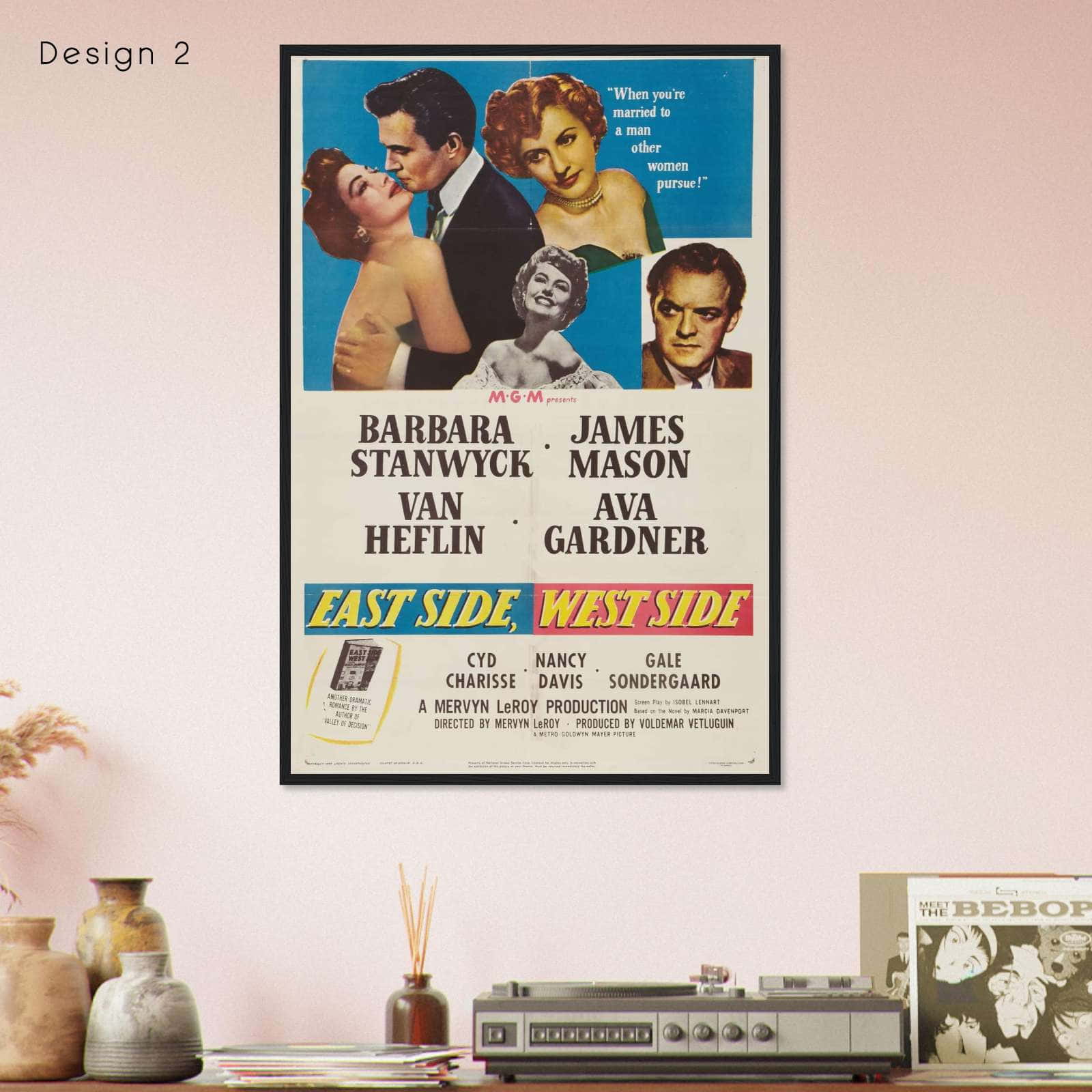 East Side, West Side (1949) Movie Poster Print - Citiesbox