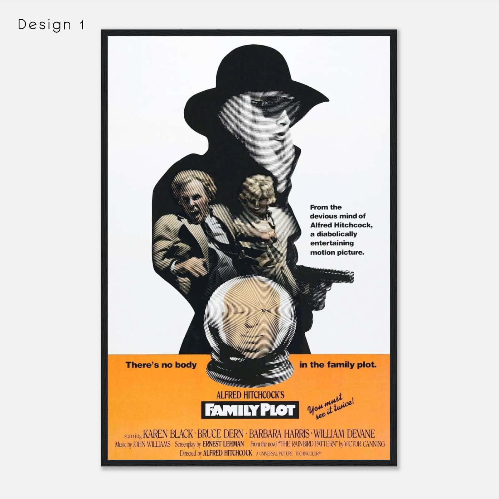 Family Plot (1976) Movie Poster Print - Citiesbox