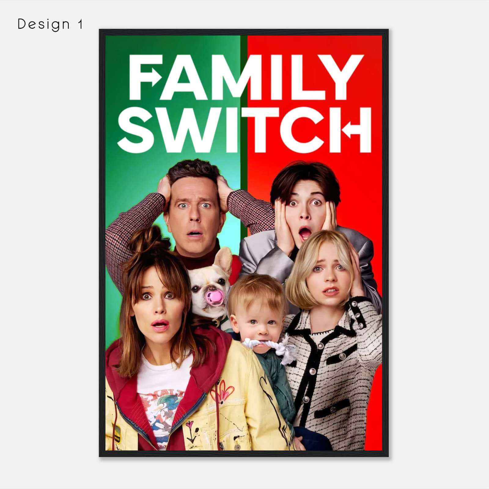 Family Switch (2023) Movie Poster Print - Citiesbox