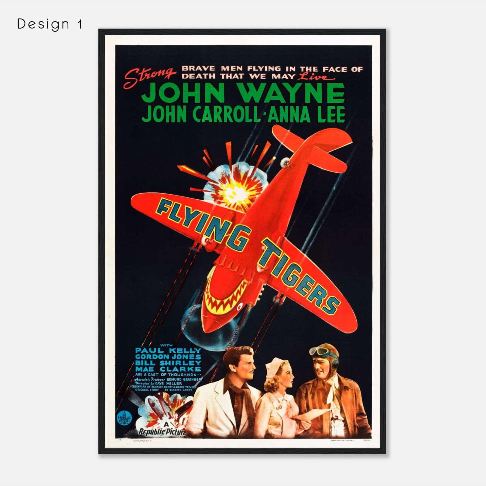 Flying Tigers (1942) Movie Poster Print - Citiesbox
