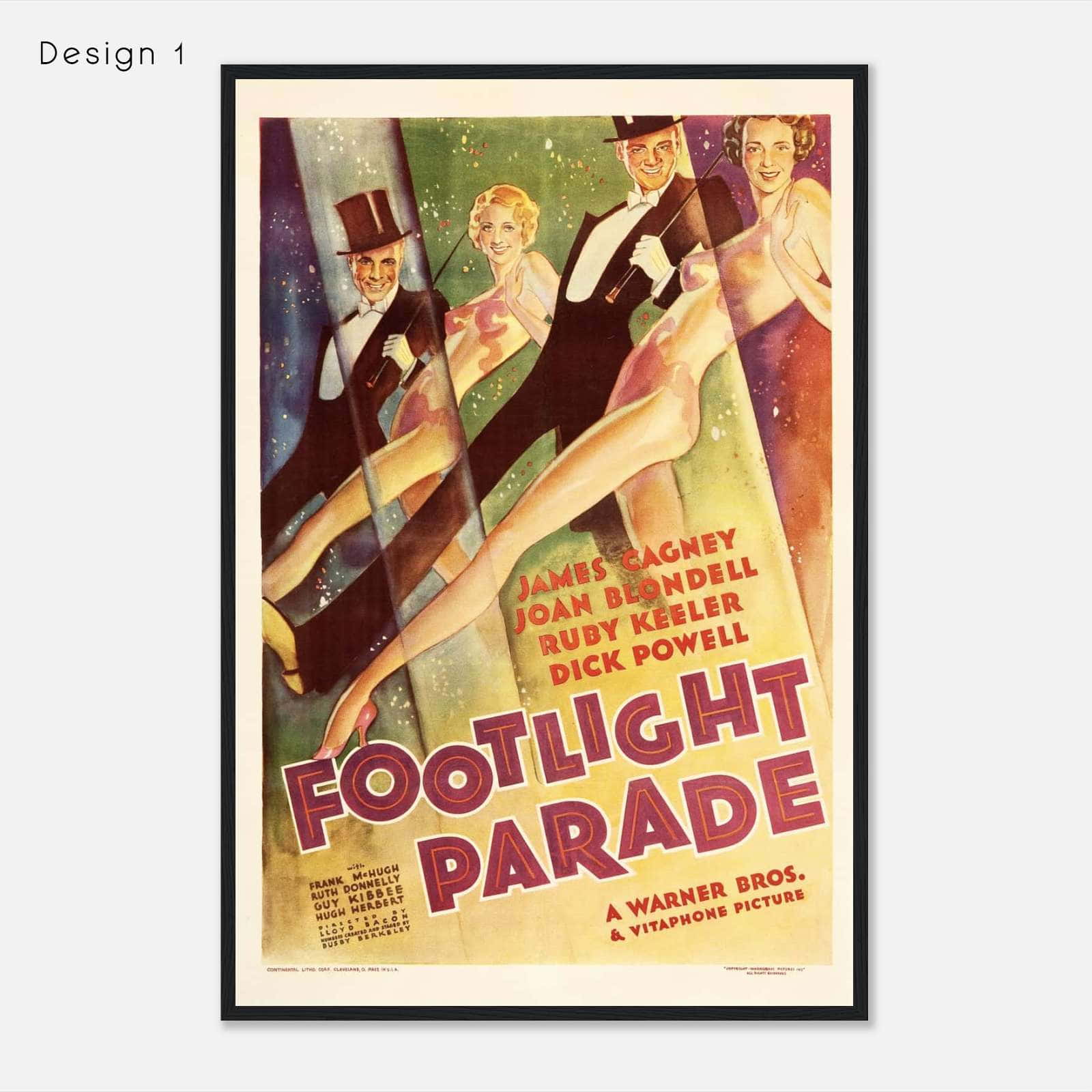 Footlight Parade (1933) Movie Poster Print - Citiesbox
