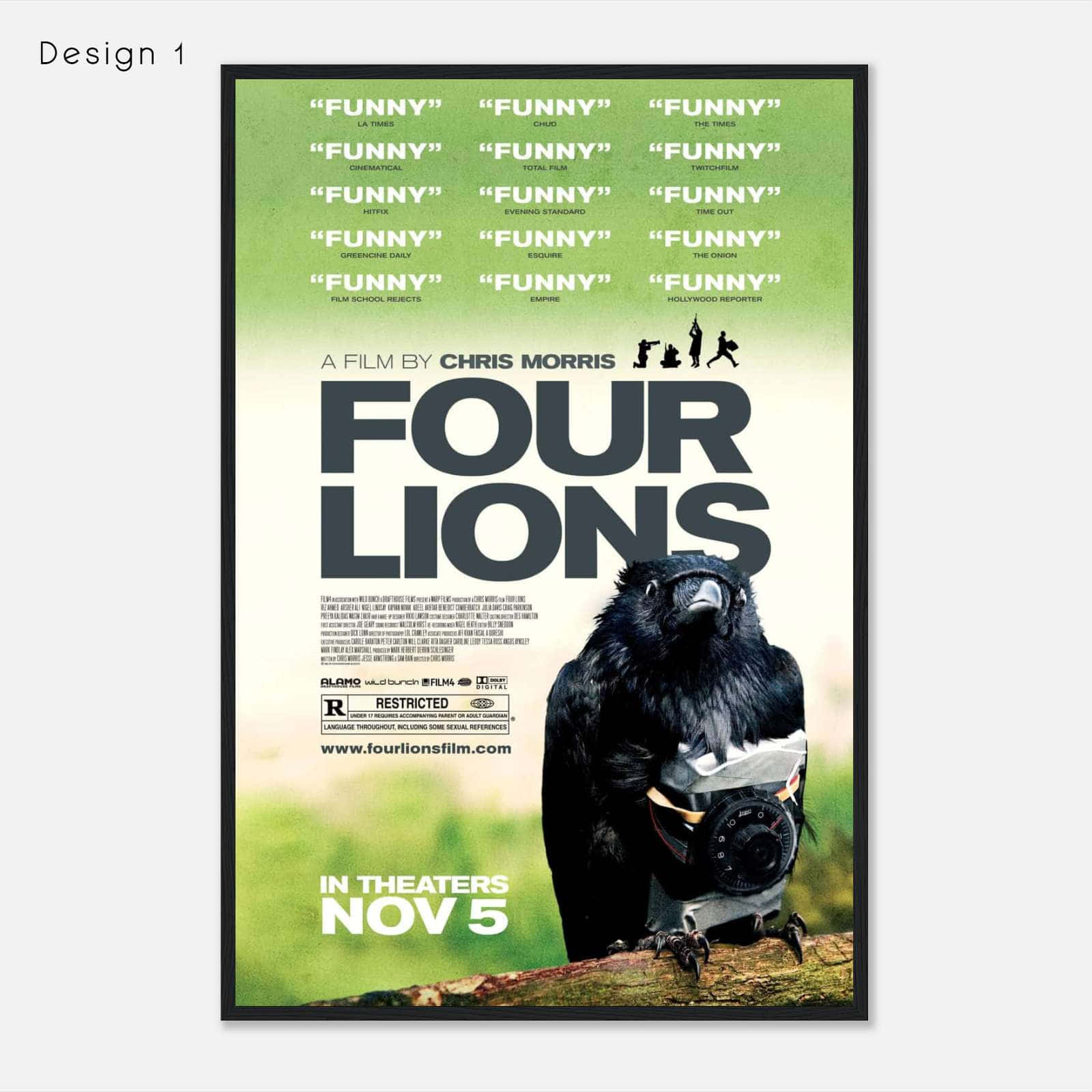 Four Lions (2010) Movie Poster Print - Citiesbox