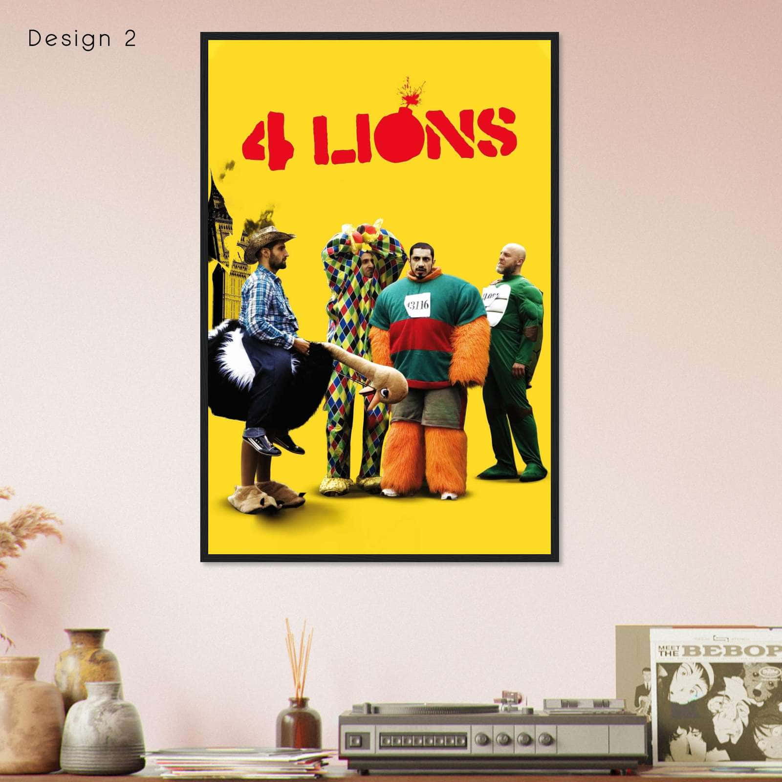 Four Lions (2010) Movie Poster Print - Citiesbox