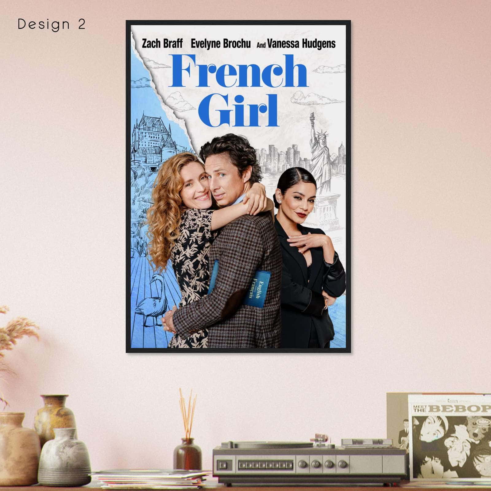 French Girl 2024 Movie Poster Print Citiesbox