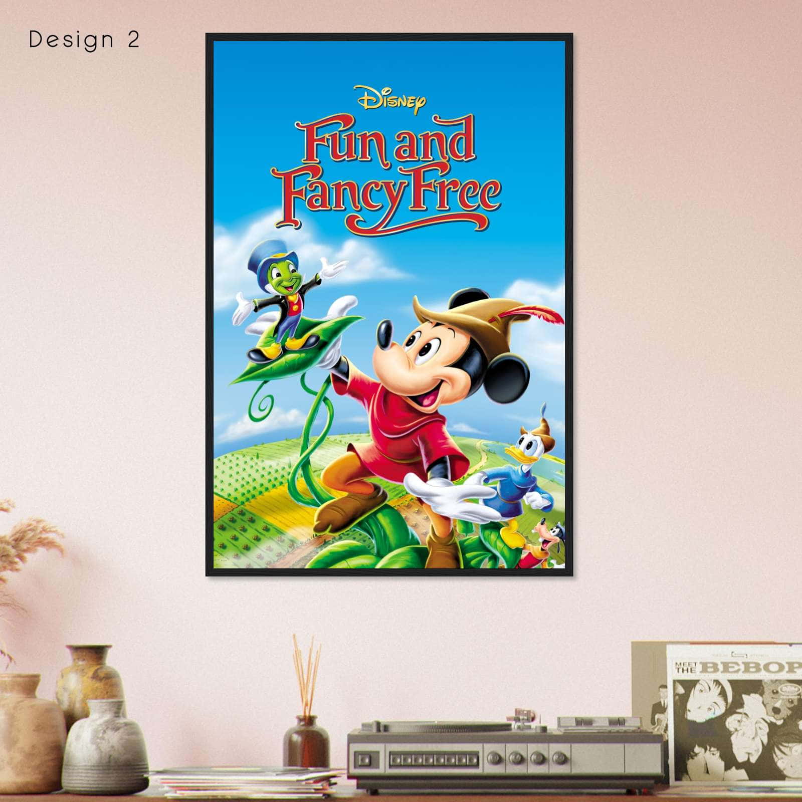 Fun and Fancy Free (1947) Movie Poster Print - Citiesbox