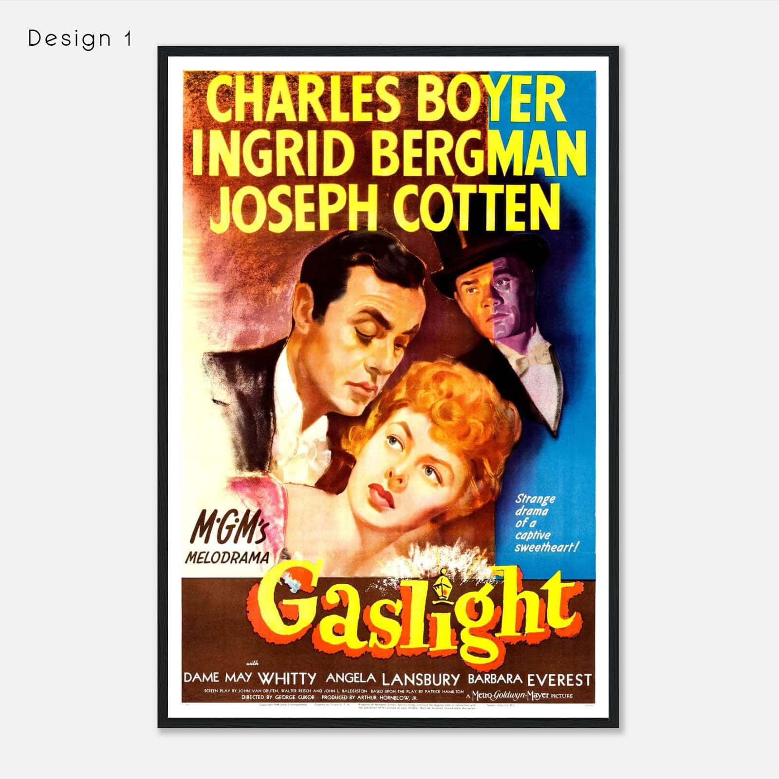Gaslight (1944) Movie Poster Print - Citiesbox